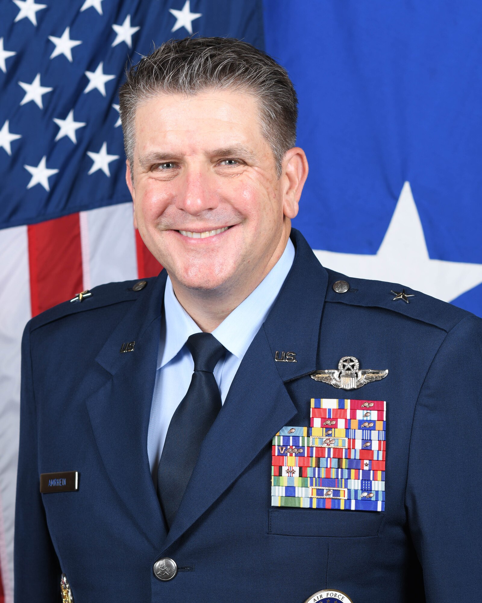 CHRISTOPHER AMRHEIN > Air Force > Biography Display