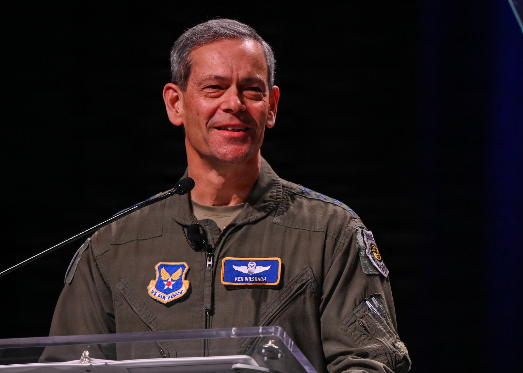 Wilsbach outlines strategy for confronting adversaries, Air Force ...