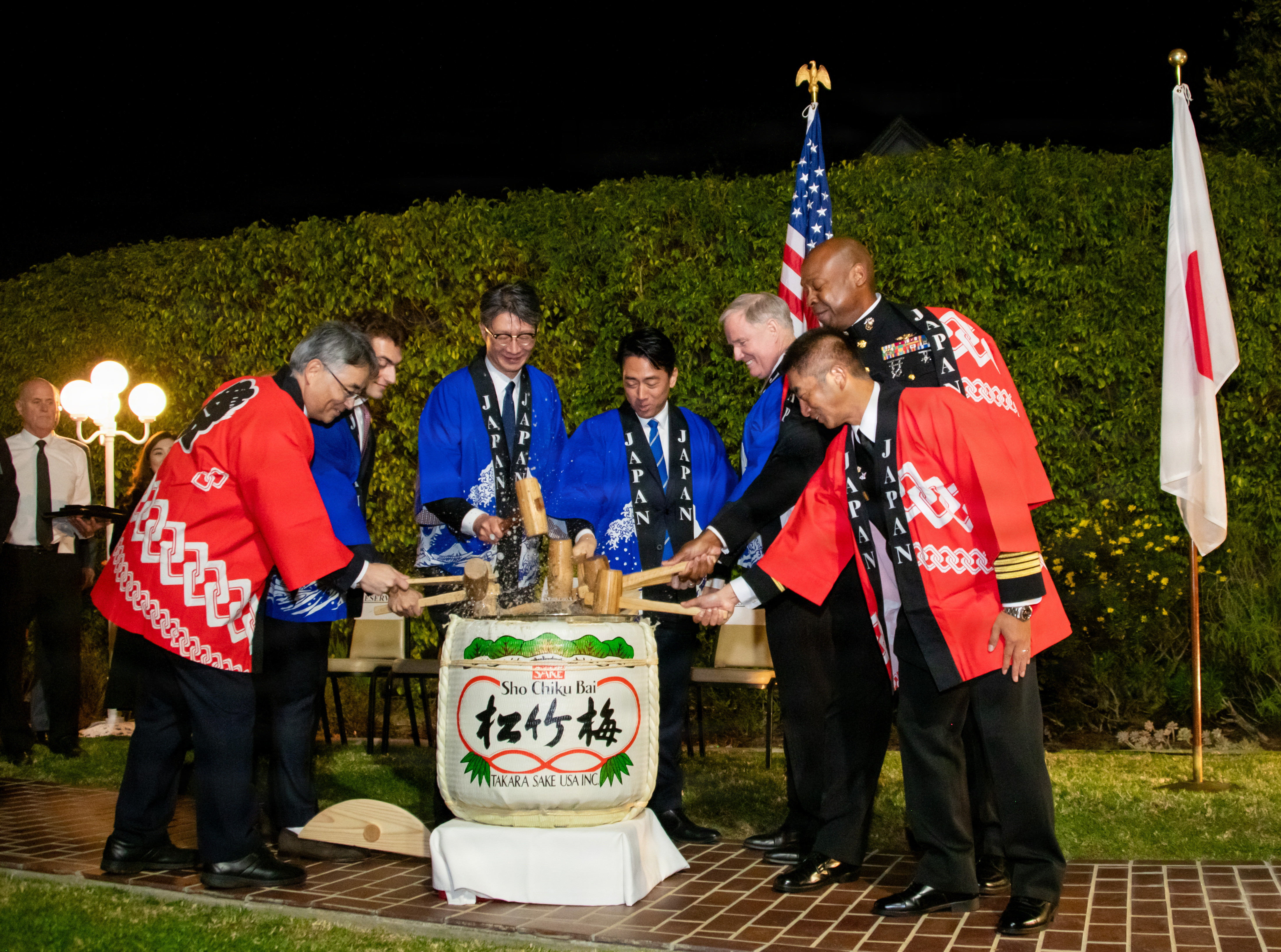Space Base Delta 3 Command Team Attends Diplomatic Reception ...