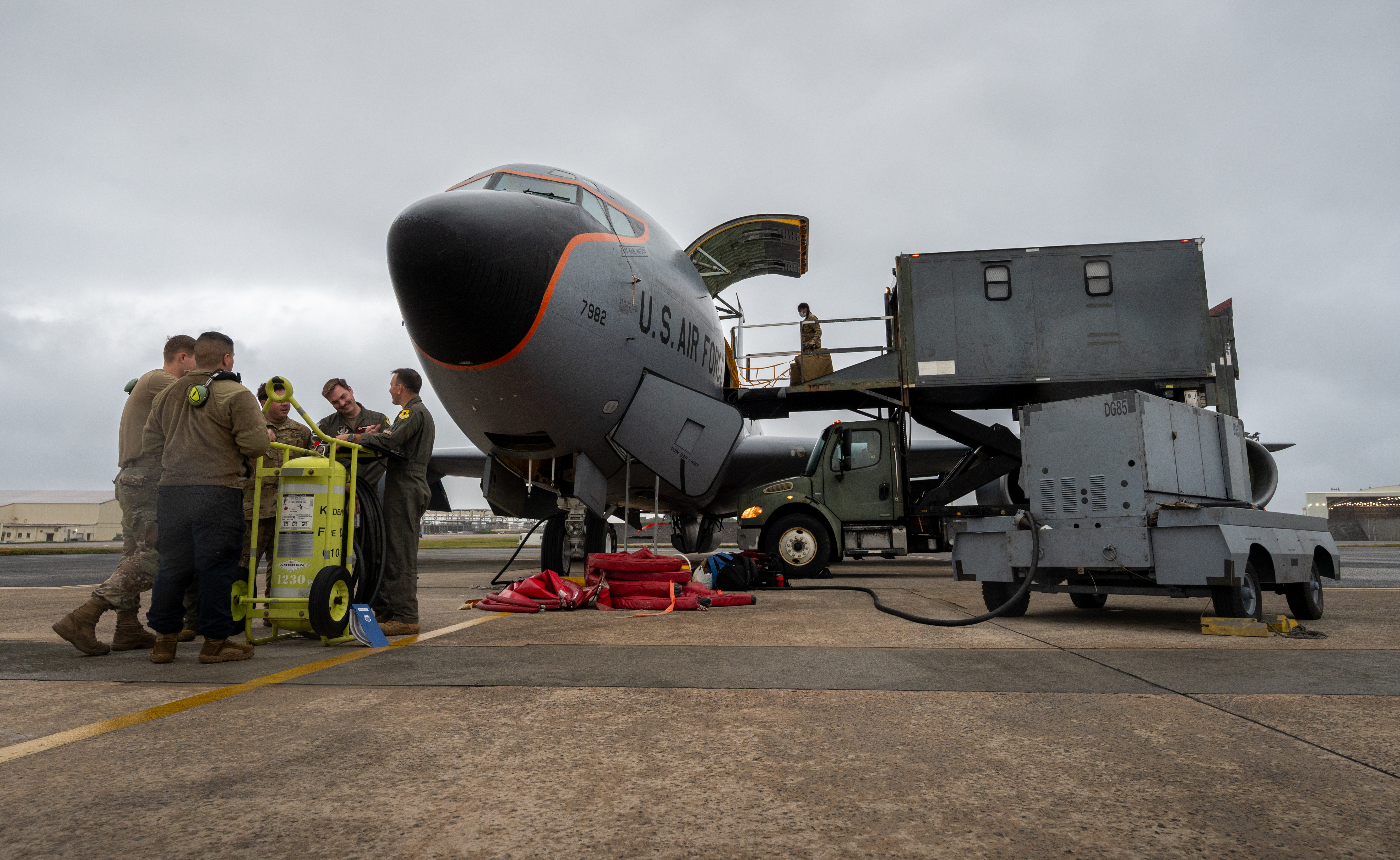 From tanker to lifeline: 909th ARS, 18th AES train over Pacific ...