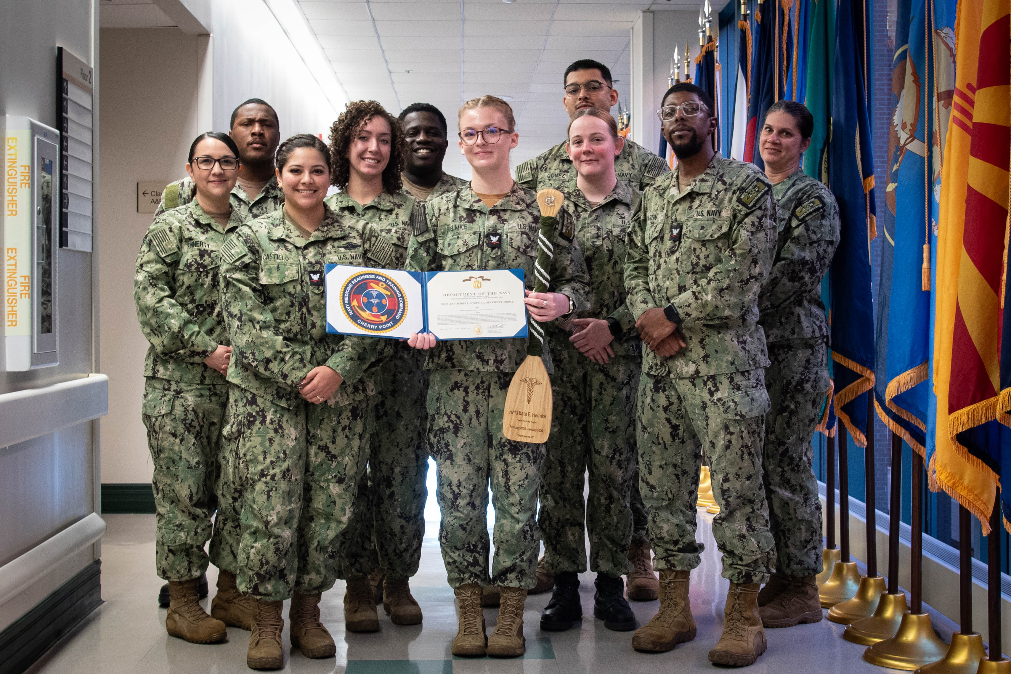 Fair Winds and Following Seas to HM3 Helmke > Naval Health Clinic ...