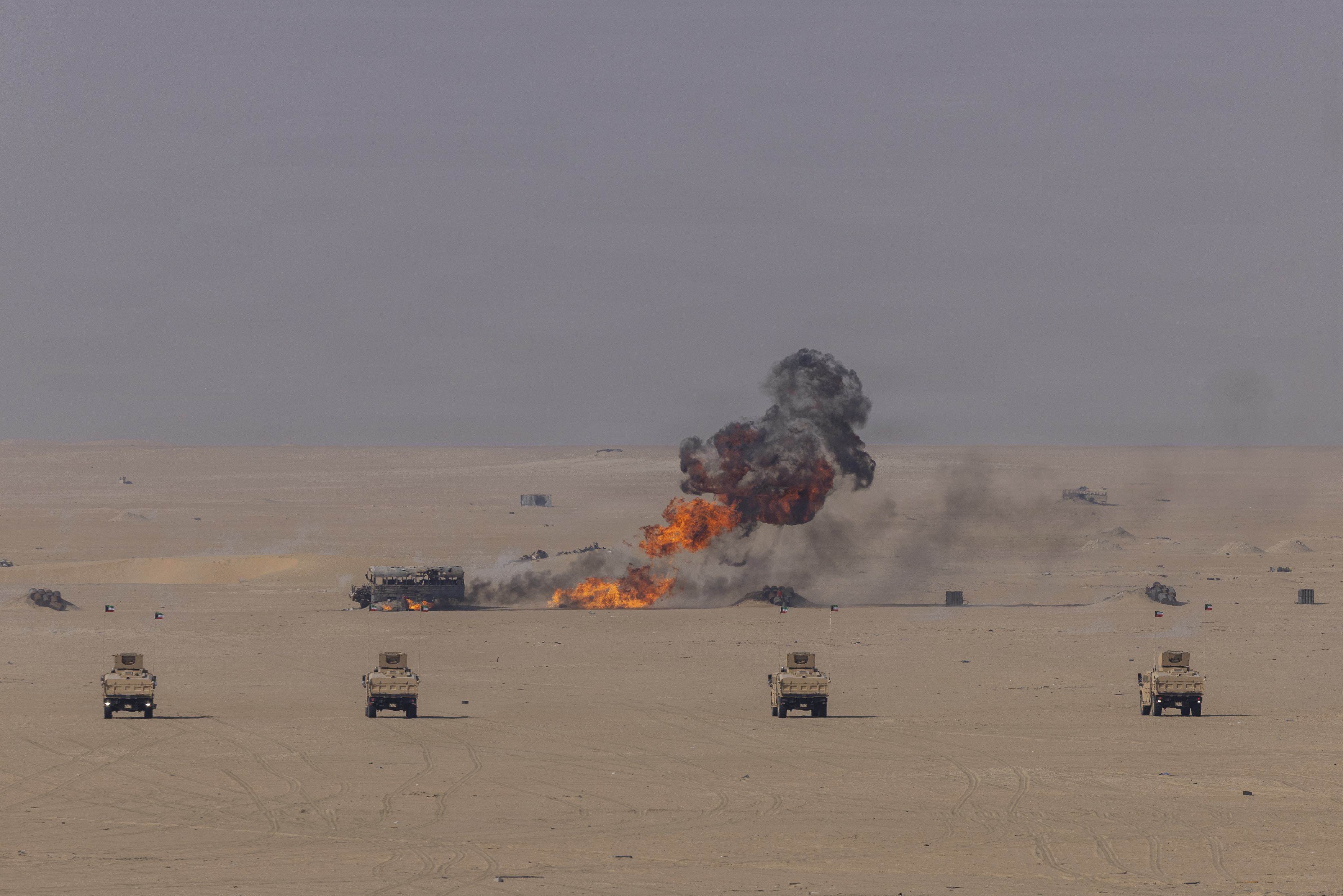 Task Force Shikra (3-4 AHB) participates in Exercise Sky Shield 2025
