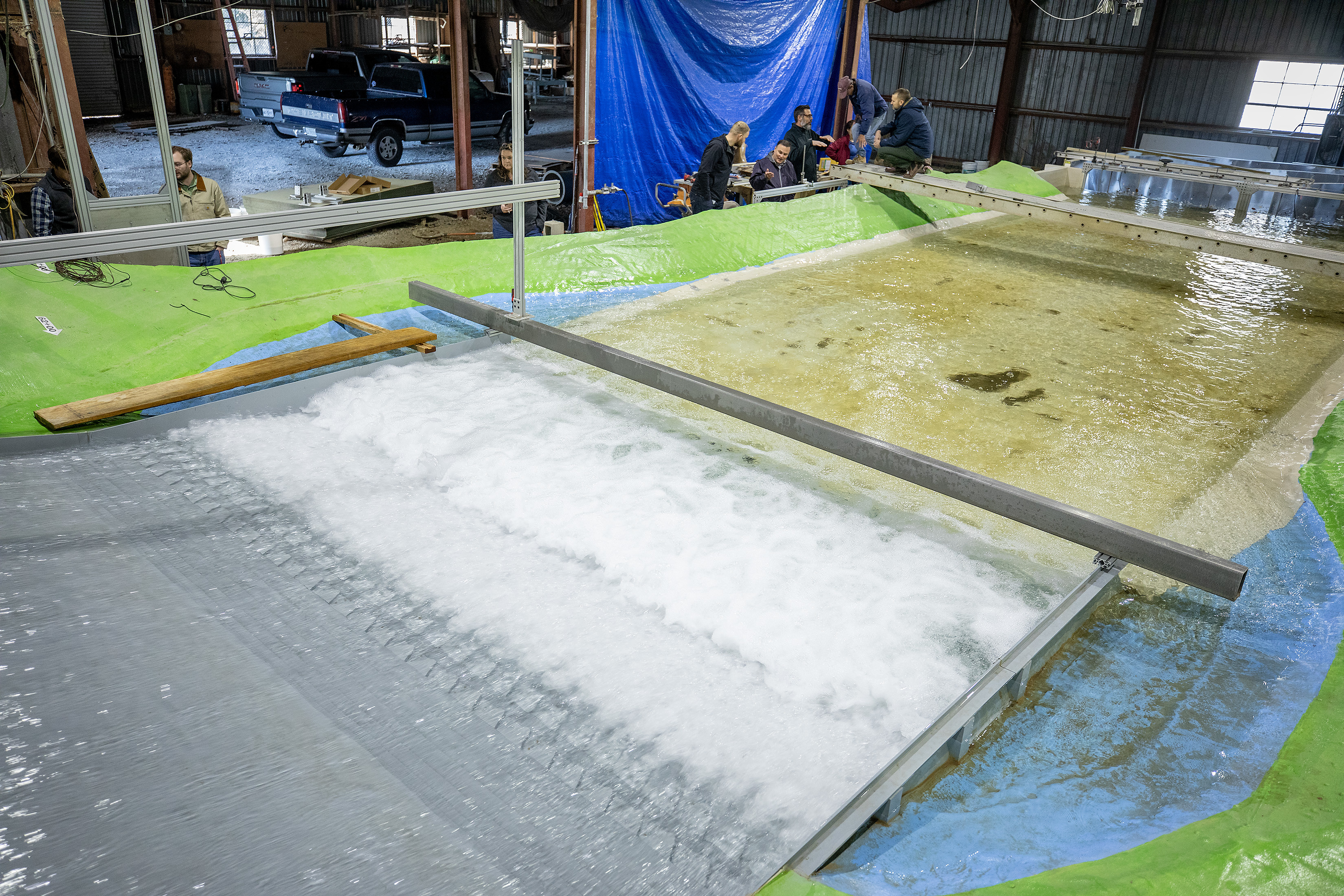 Hydraulic models guide design of Garrison Dam spillway, mega dam safety ...