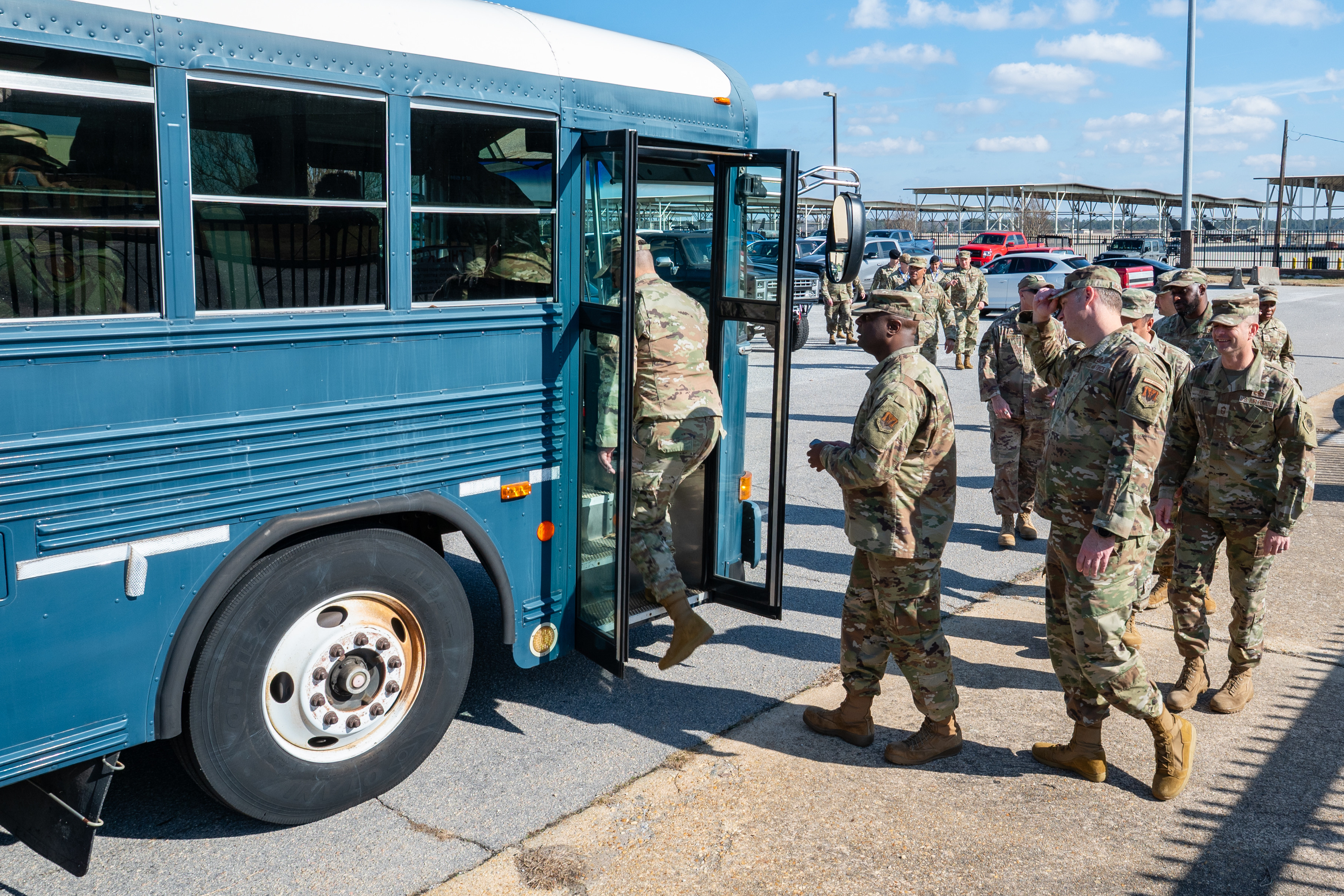 From Busses to Jeeps, Team Shaw Celebrates Air Force’s Newest Chiefs ...