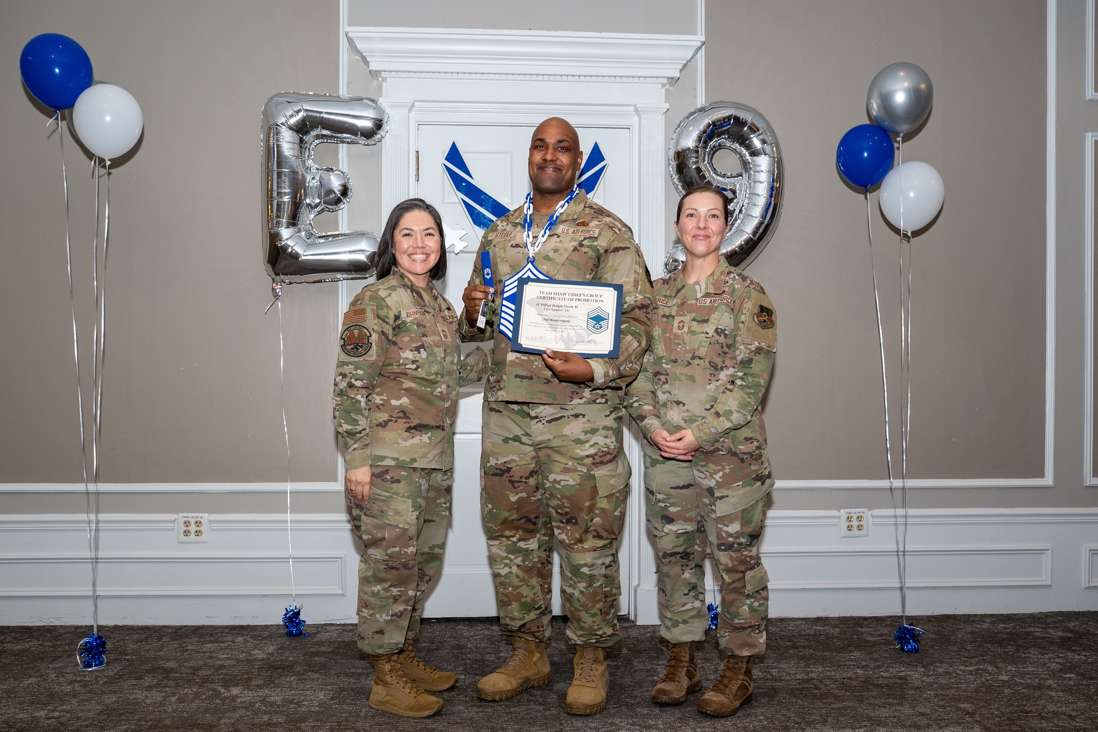 From Busses to Jeeps, Team Shaw Celebrates Air Force’s Newest Chiefs ...
