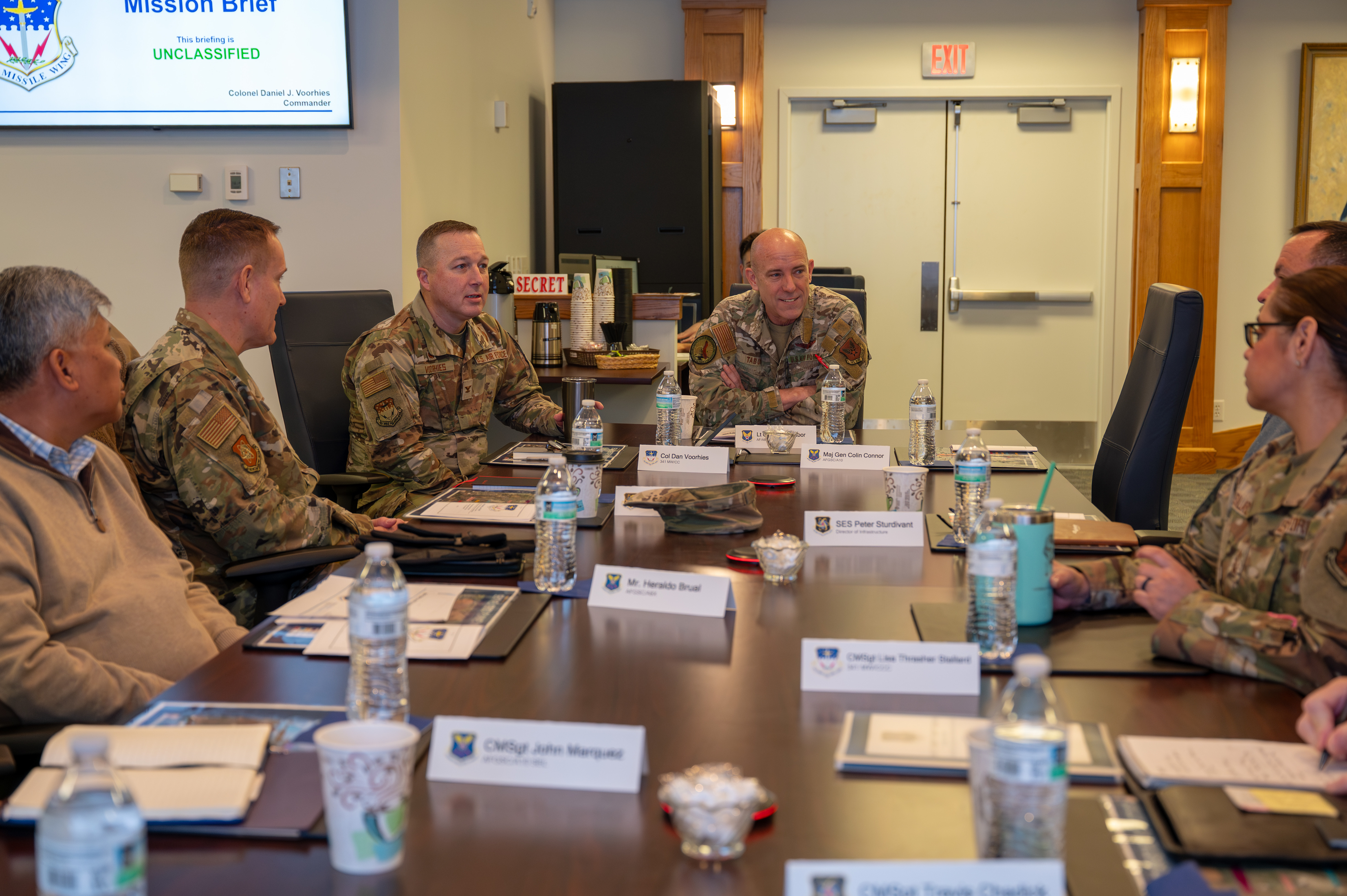 Malmstrom AFB hosts Lt. Gen. Tabor for missile mission familiarization ...