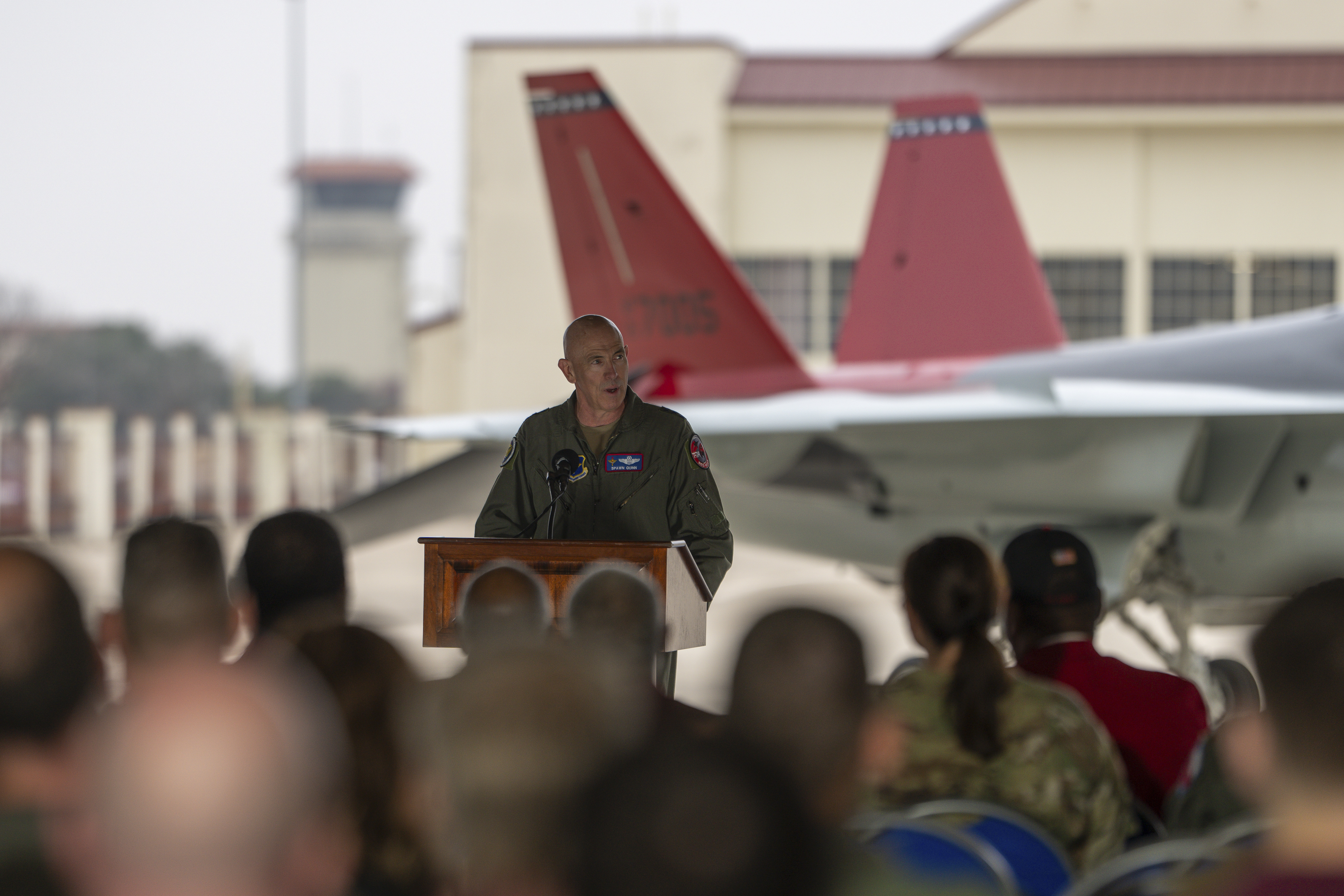 AETC holds T-7A Red Hawk official arrival ceremony, marking new era in ...