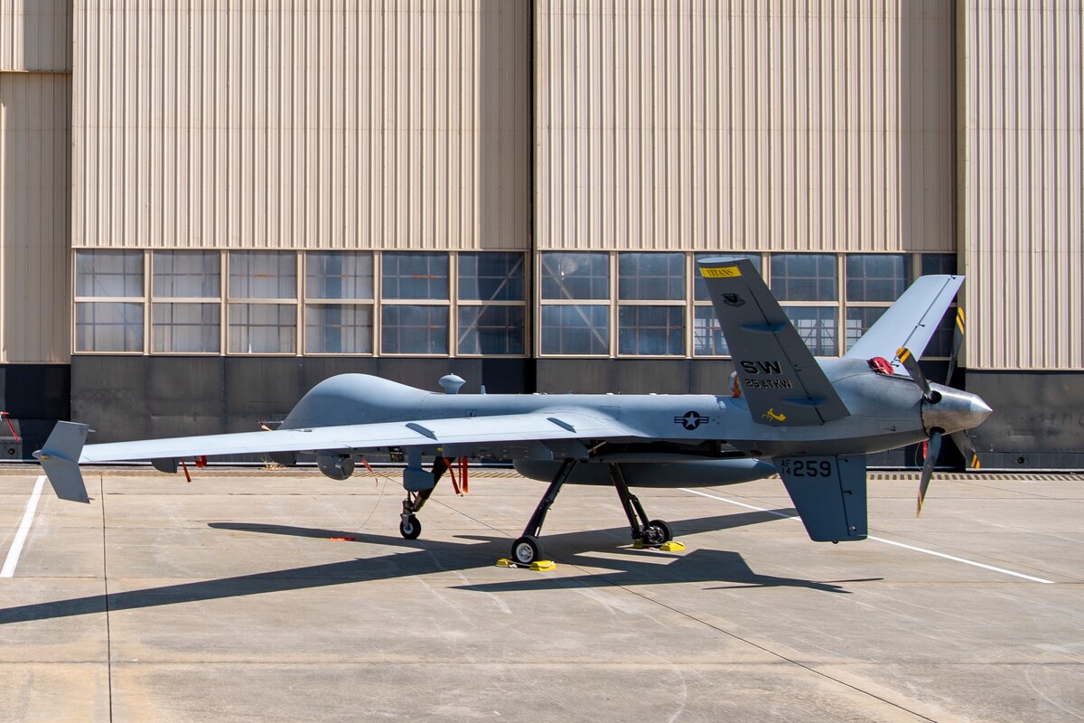 MQ-9 Reaper arrives for redesignation ceremony > 25th Attack Wing ...