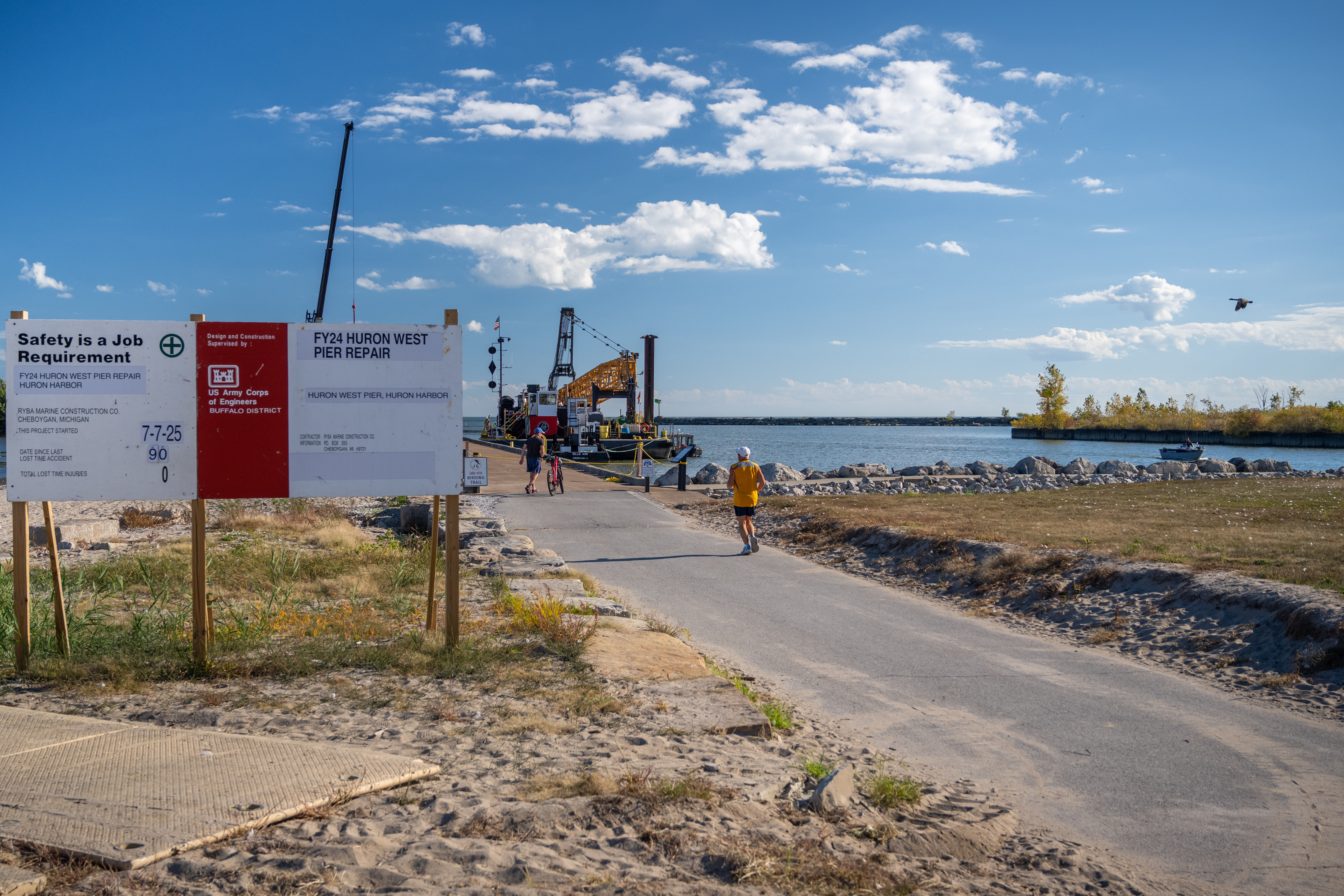 Century-Old Huron Pier Gets $3.5 Million Overhaul > Great Lakes and ...