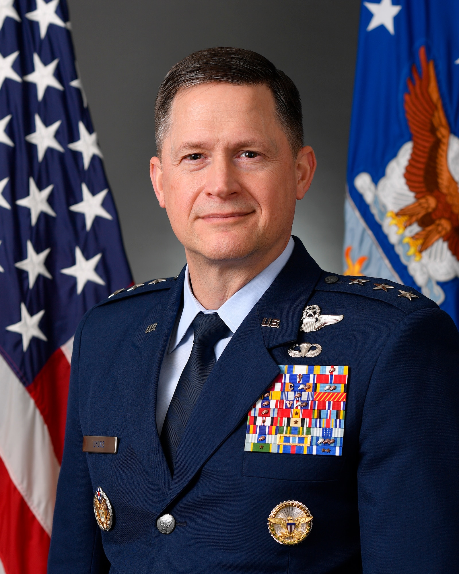 DAVID B. LYONS > Air Force > Biography Display
