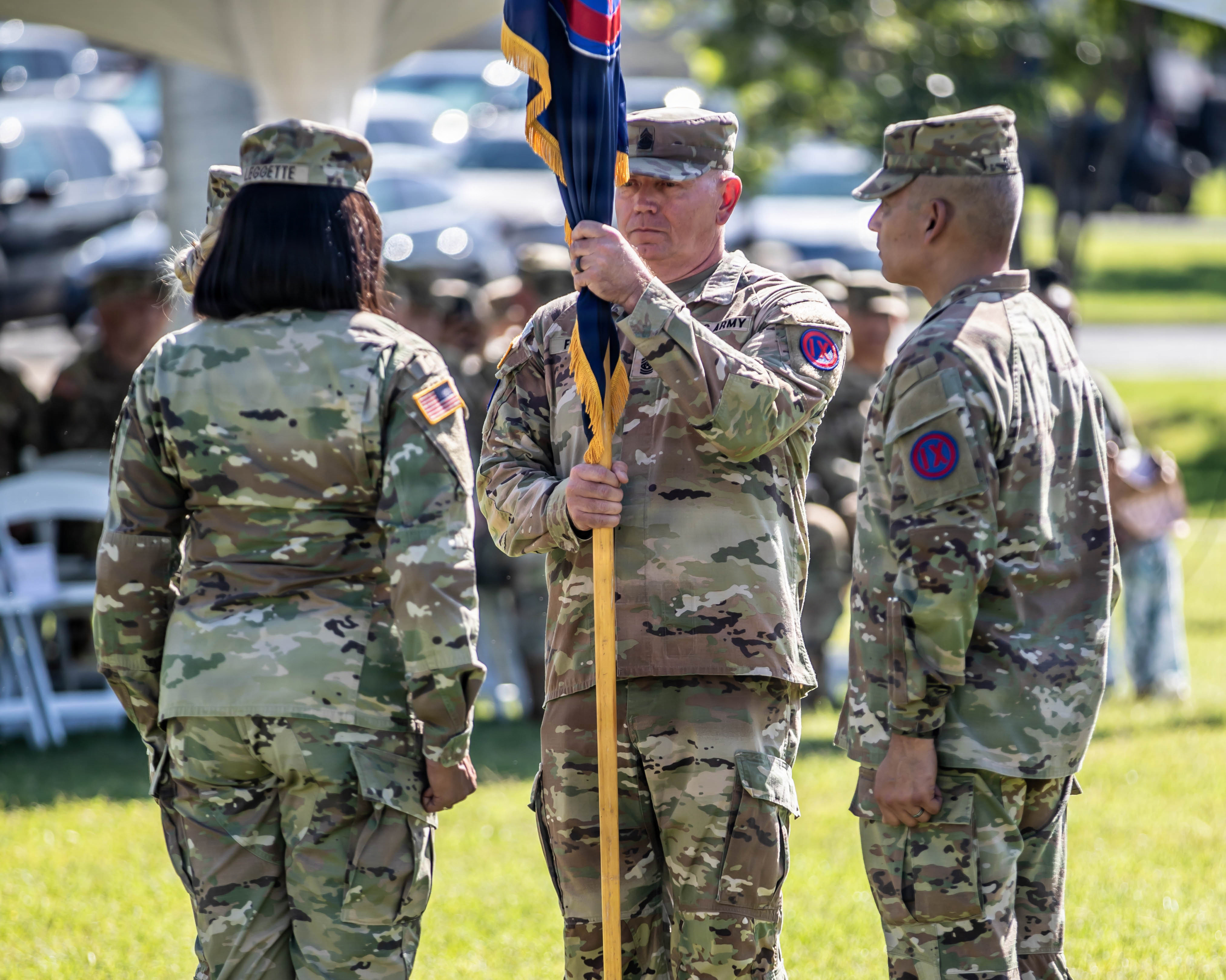 9th Mission Support Command holds assumption of responsibility ceremony ...