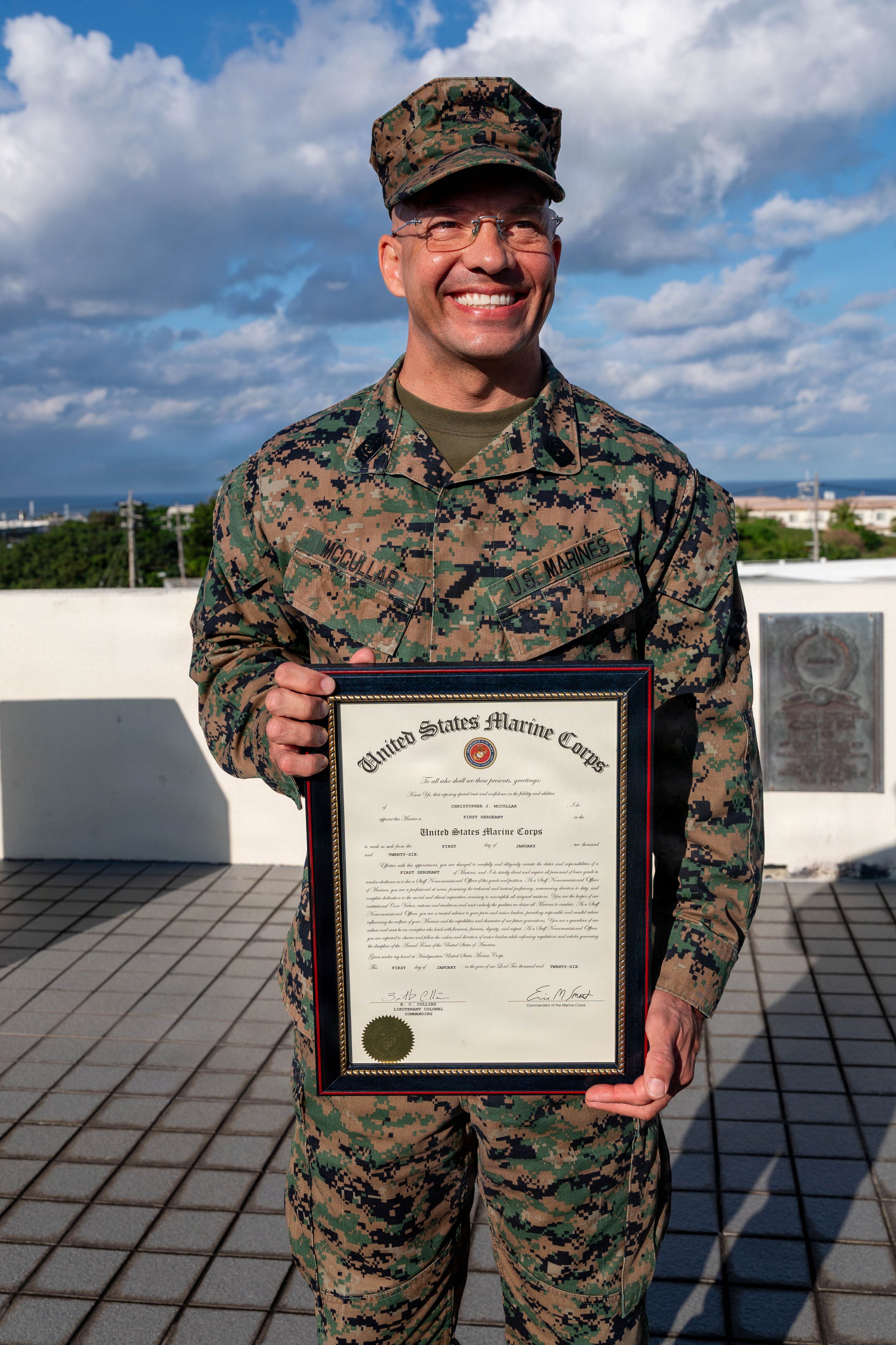 First Sergeant community welcomes highly qualified Marine > III Marine ...