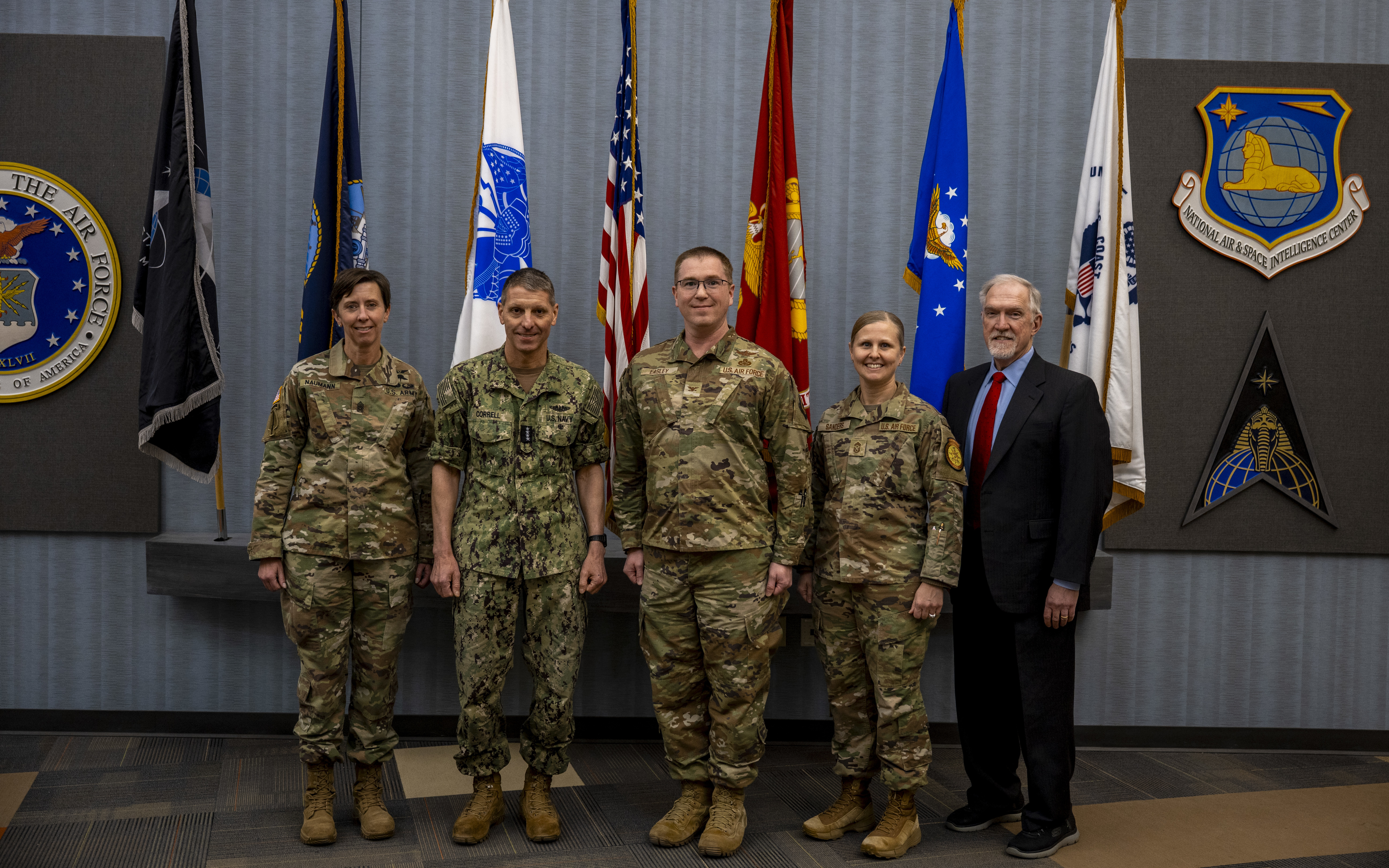 USSTRATCOM leaders visit National Air and Space Intelligence Center ...