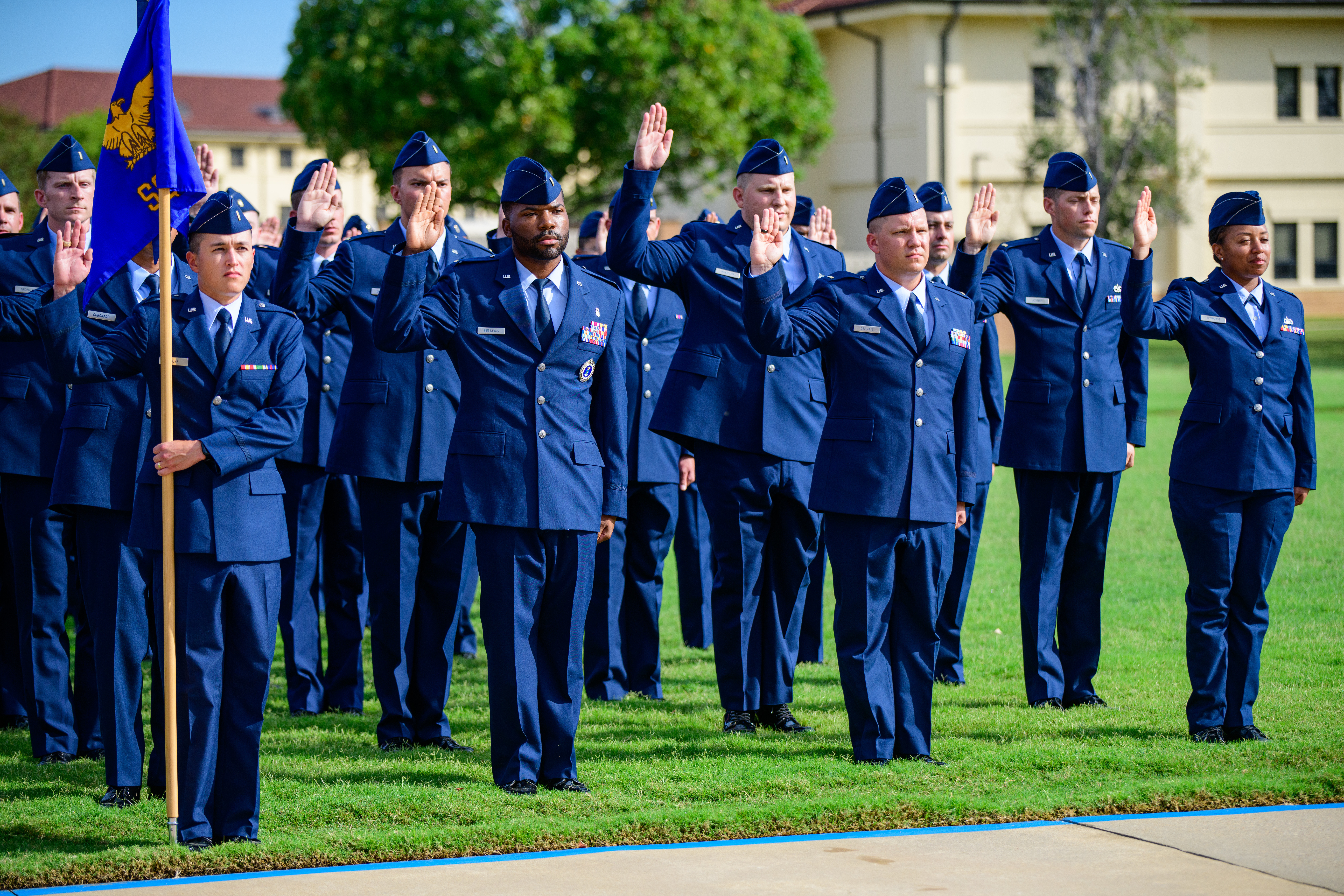 Travis Airman earns officer commission after eight attempts > Air Force ...