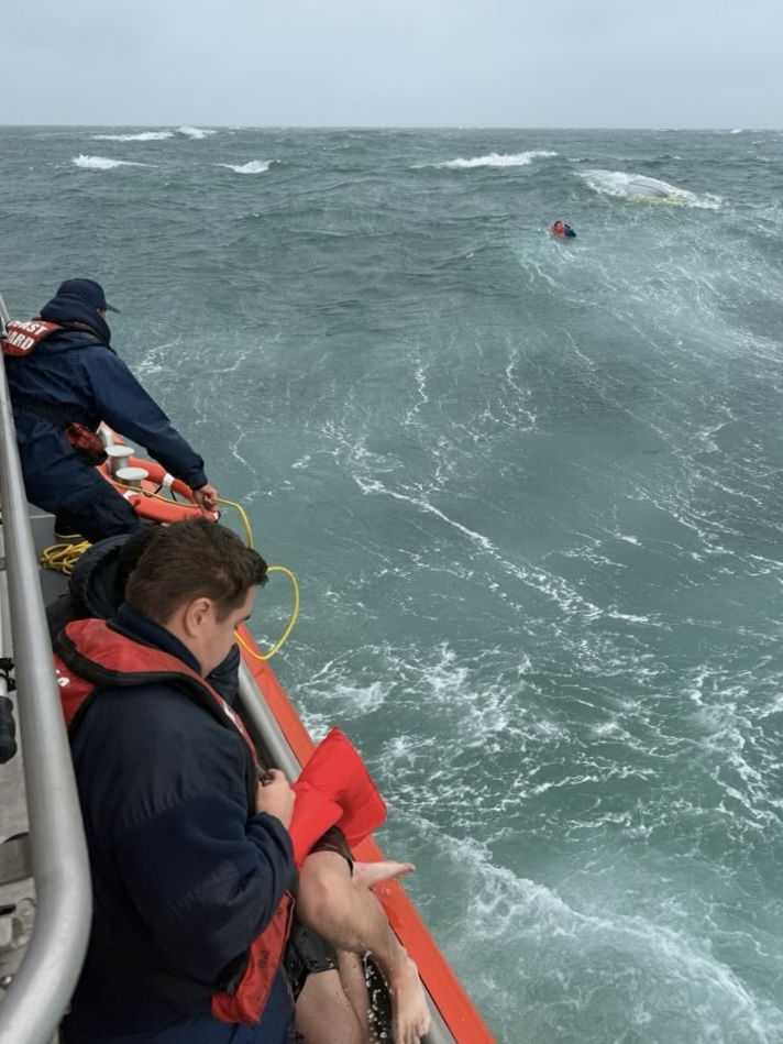 Coast Guard rescues boaters from capsized vessel off Ponce Inlet ...