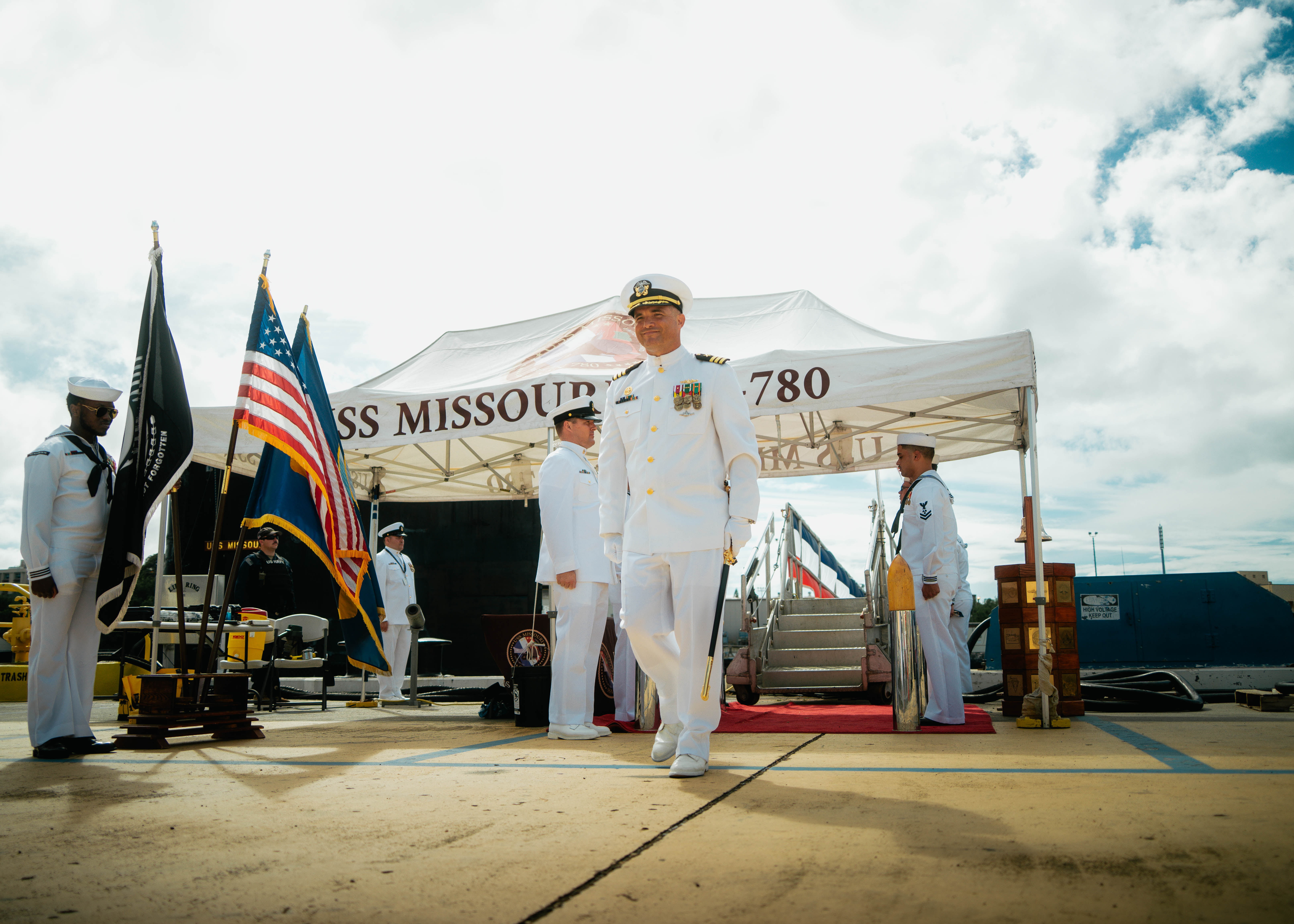 USS Missouri Holds Change of Command Ceremony > Commander, Submarine ...
