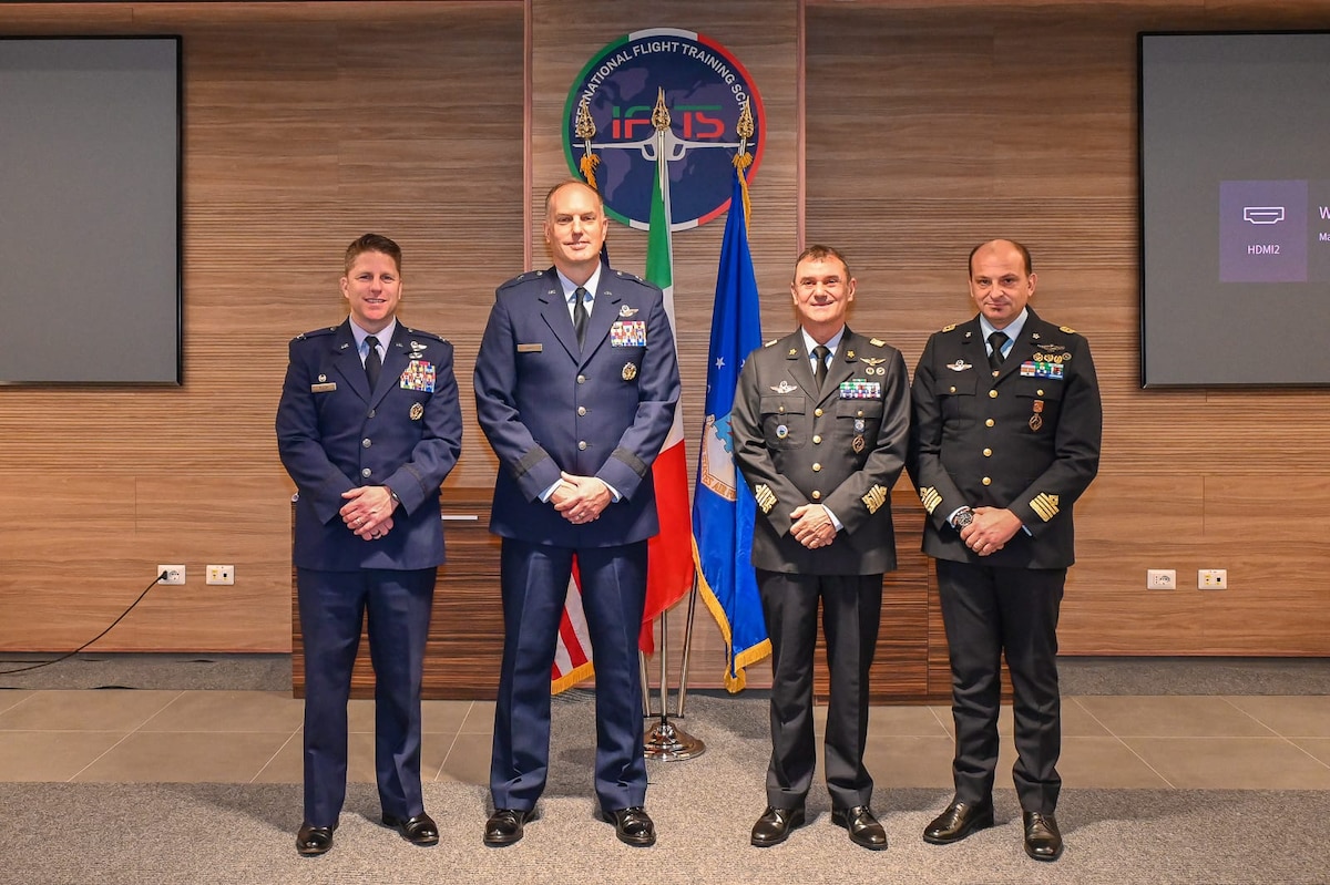 A major milestone achieved: U.S. and Italian air forces successfully ...
