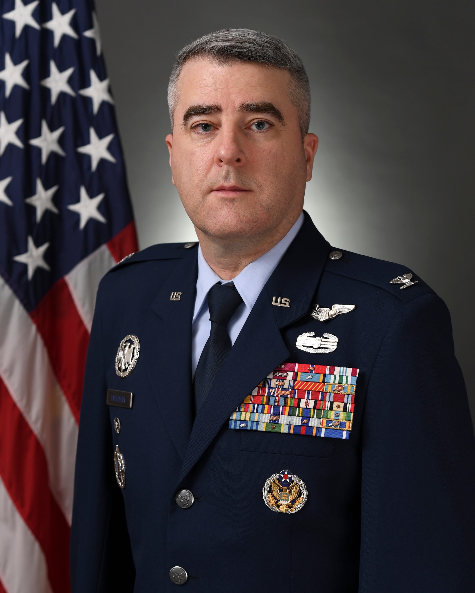 RICHARD D. ENGELMAN > Air Force > Biography Display