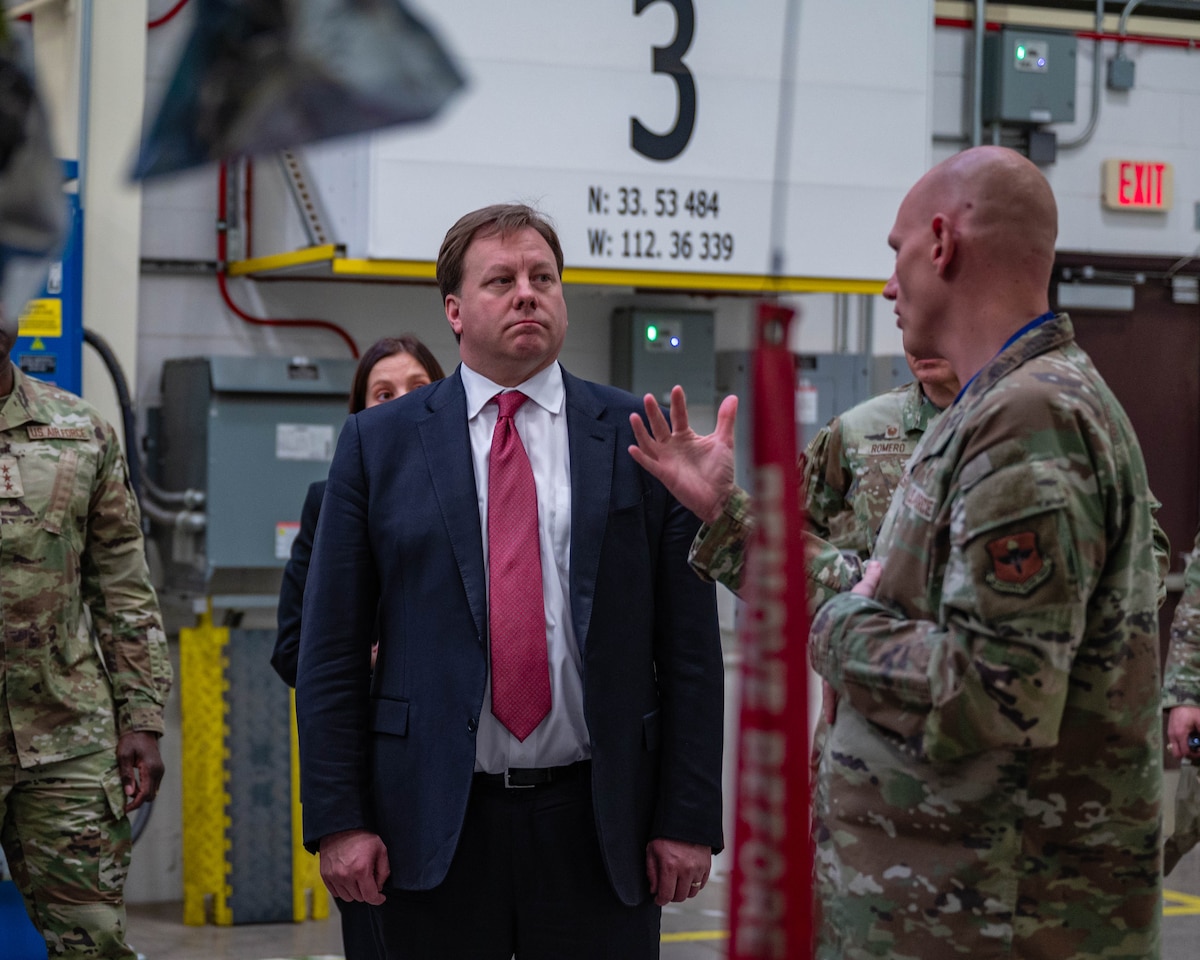 Under Secretary Michael Duffey visits Luke AFB to spotlight readiness ...