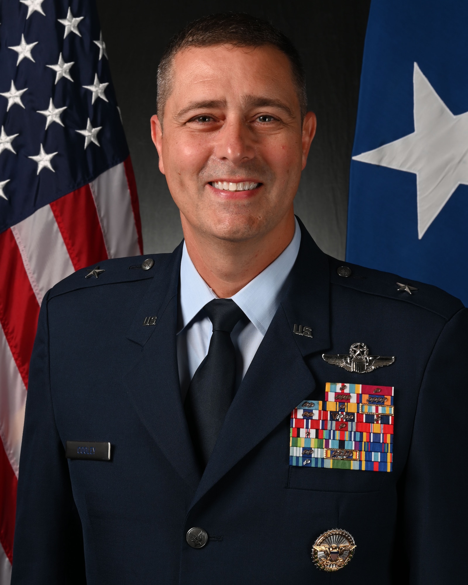 CHARLES D. COOLEY > Air Force > Biography Display
