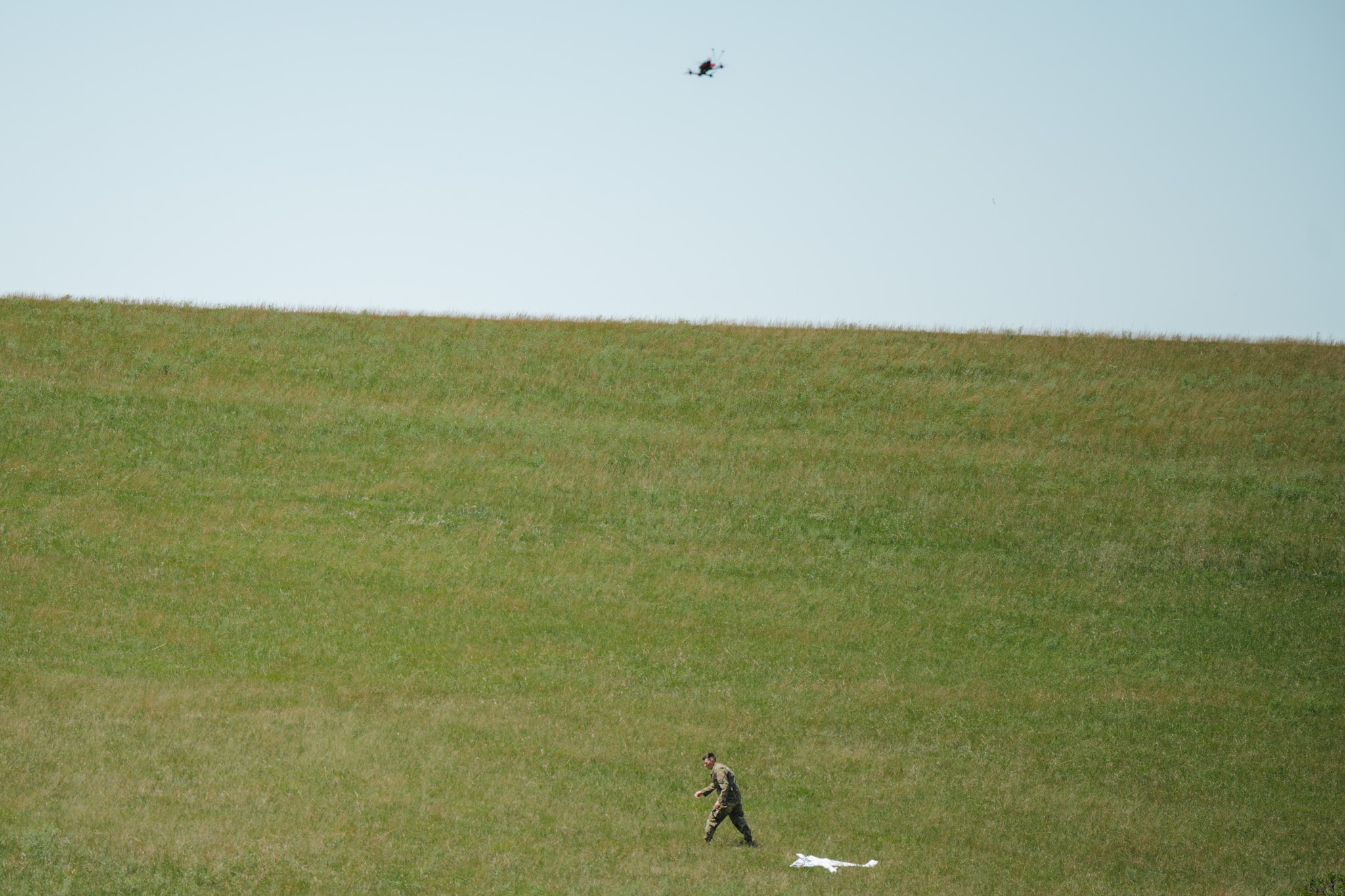 184th Wing Point Defense Battle Lab tests autonomous drone swarms at ...