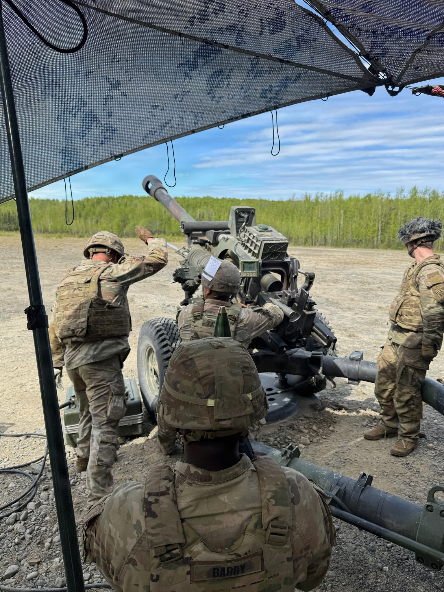 Historic Artillery Live Fire Marks New Era at Richardson Training Area ...