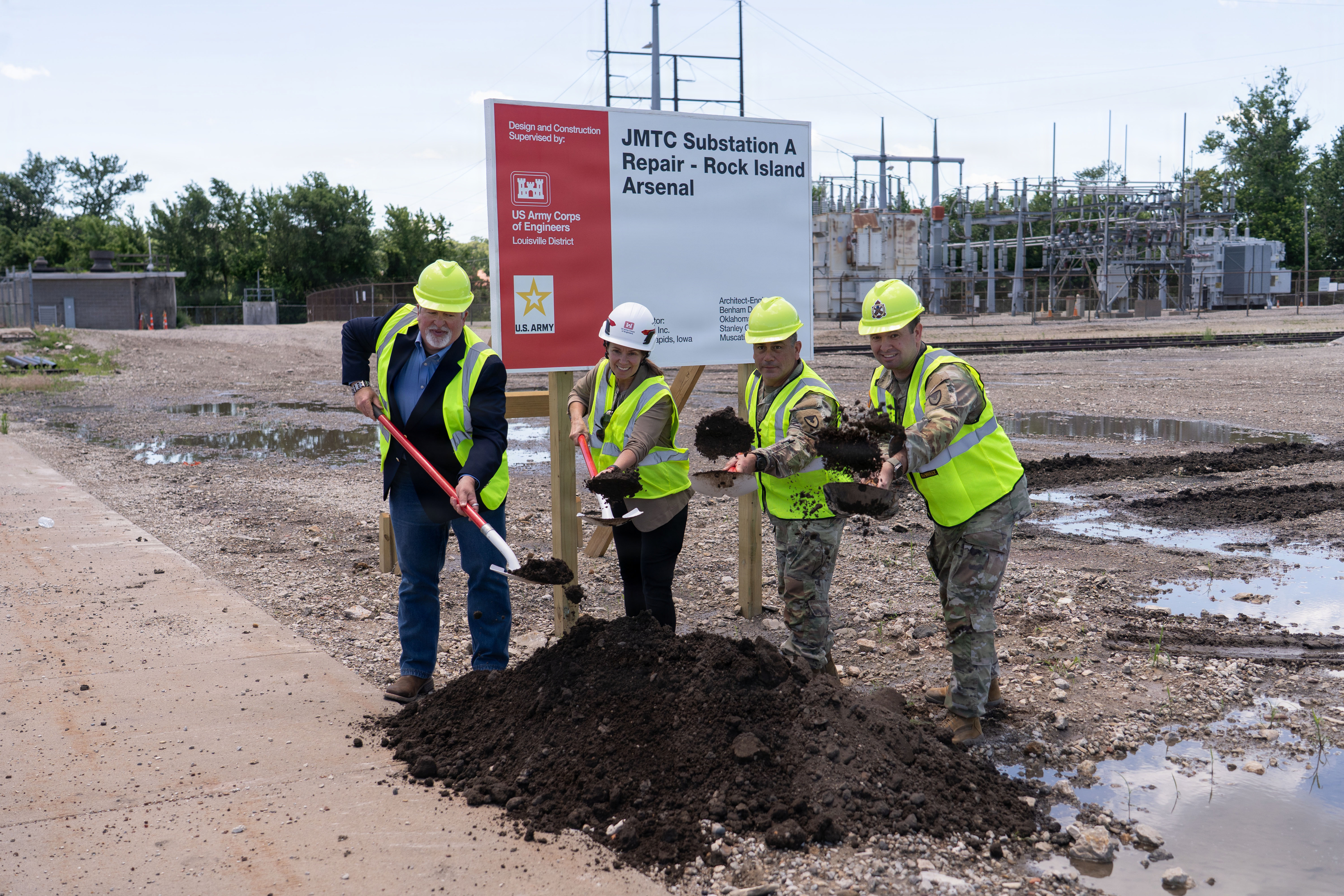 USACE Louisville District breaks ground on $11.6M substation to secure ...