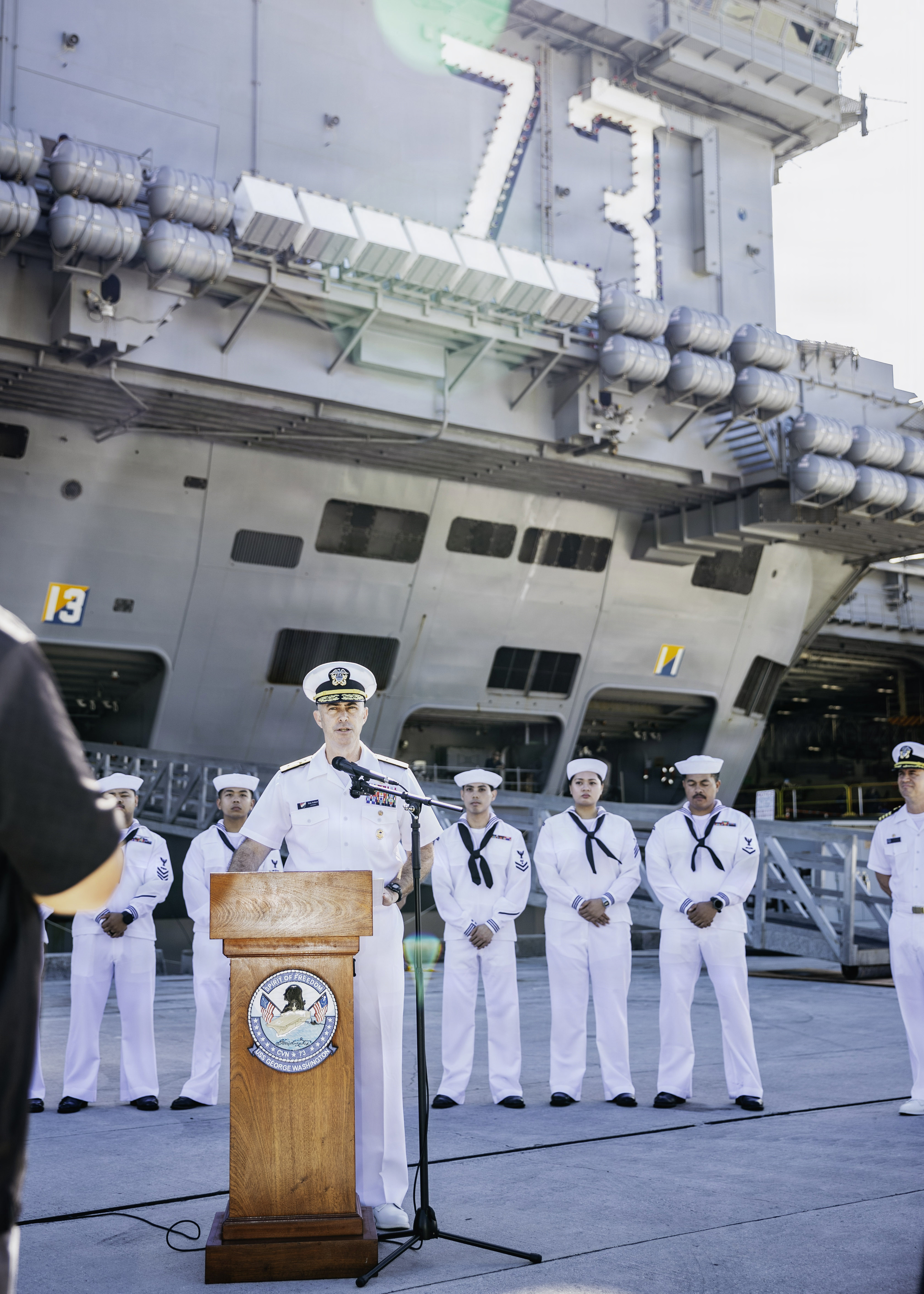 George Washington Carrier Strike Group arrives in Guam > Commander, U.S ...