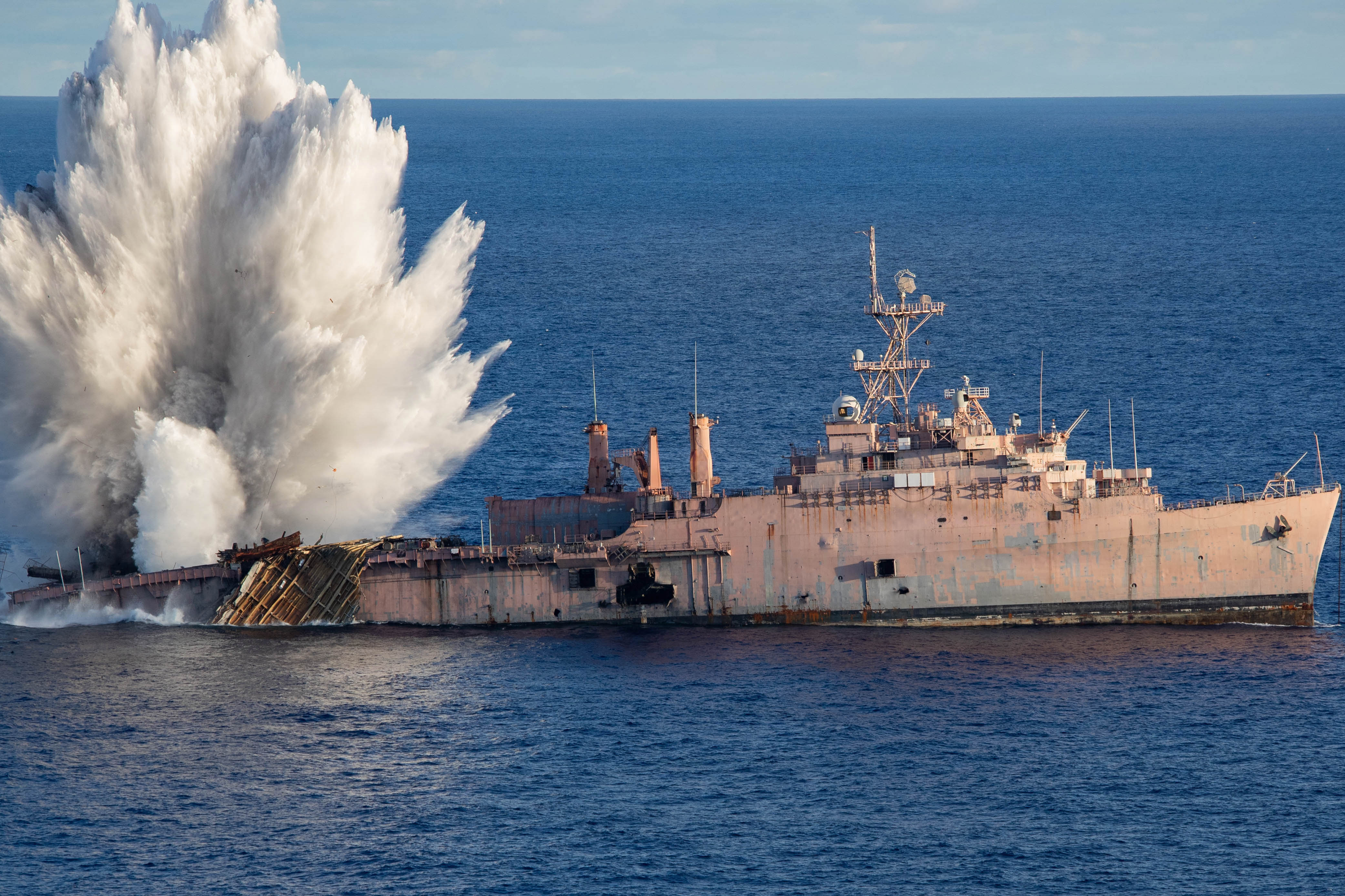 Sinking Exercise Demonstrates Capabilities of Joint Force > U.S ...