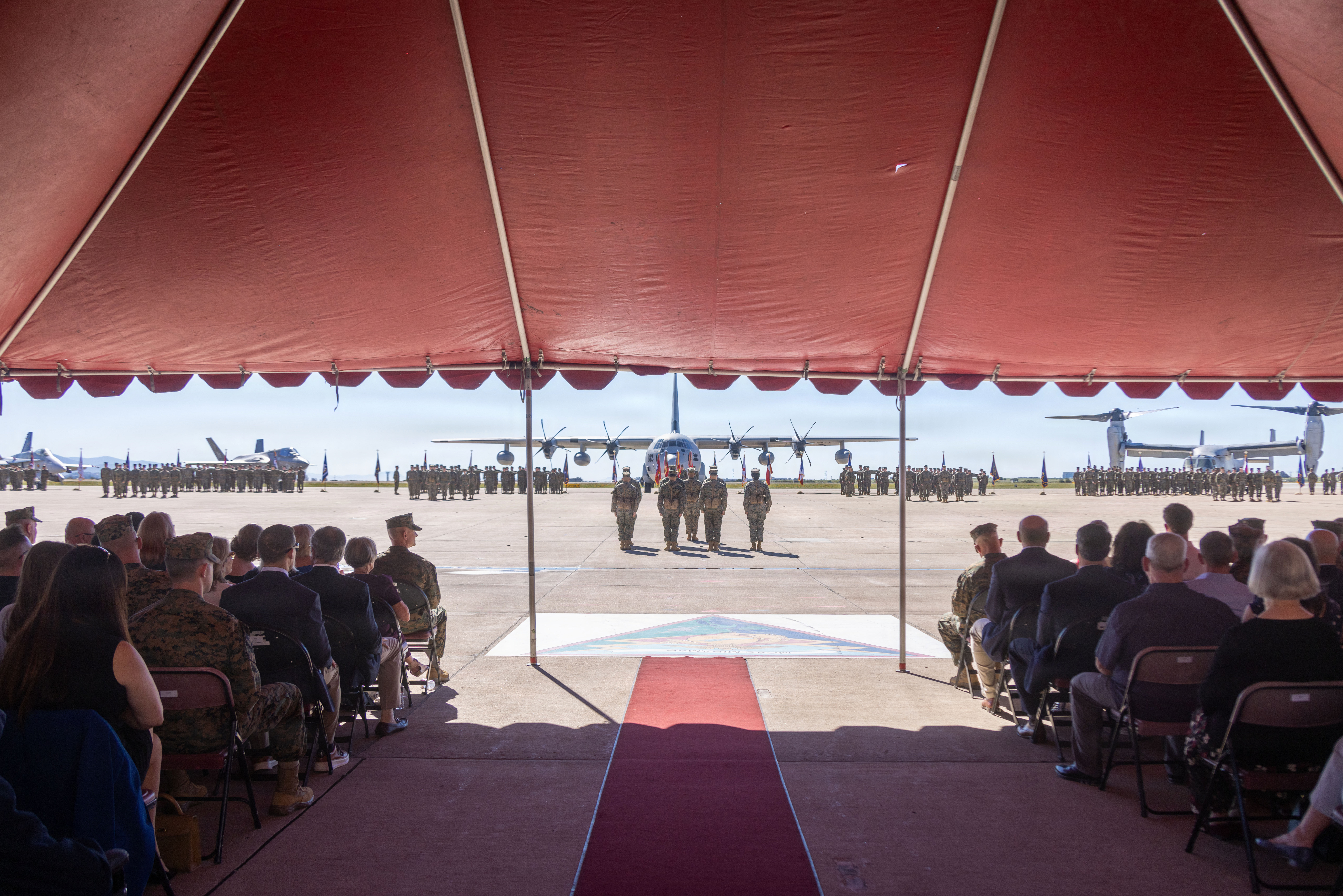 Steel Wings, Enduring Leadership: 3rd Marine Aircraft Wing Change of ...