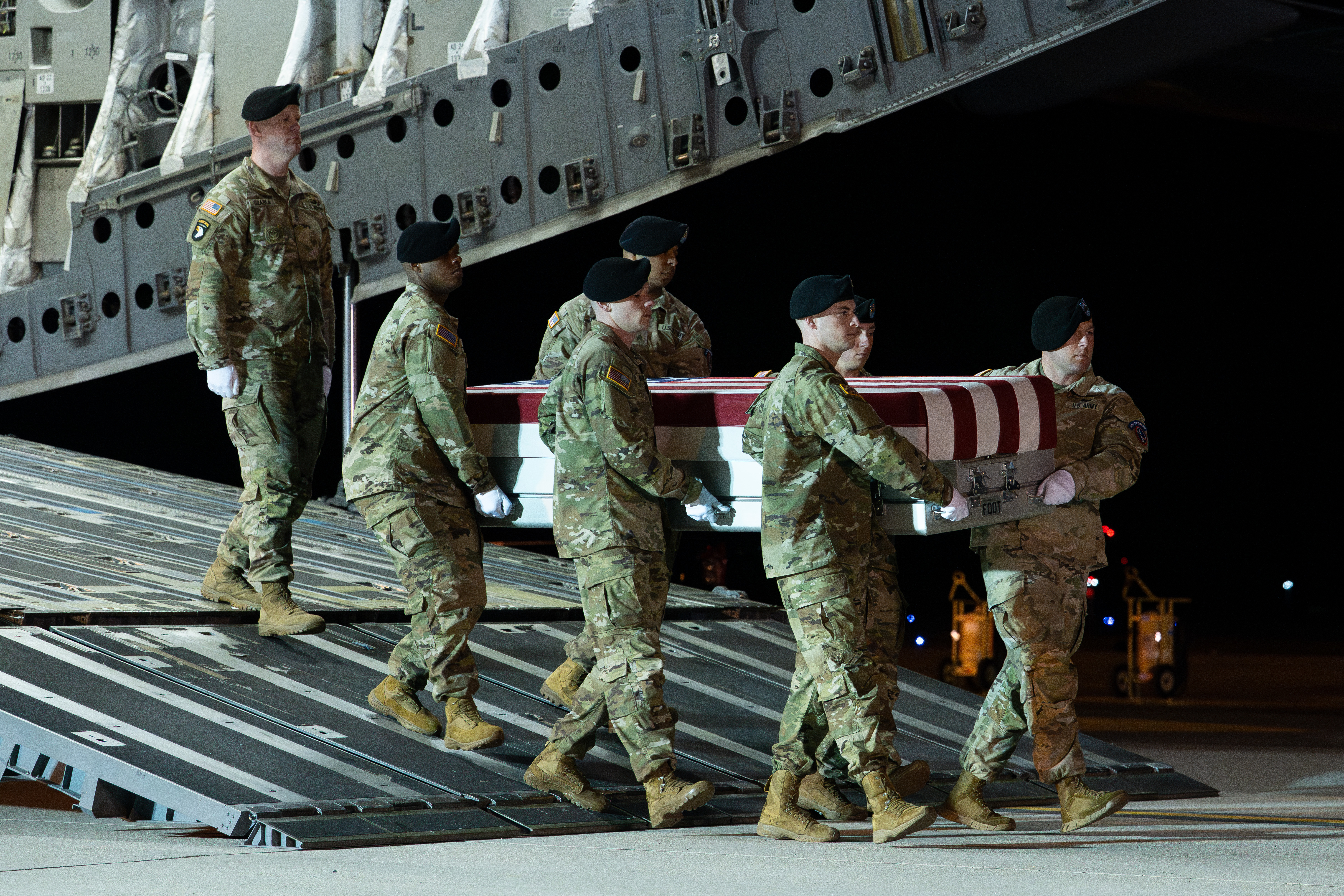 Army Sgt. Benjamin N. Pennington honored in dignified transfer March 9 ...