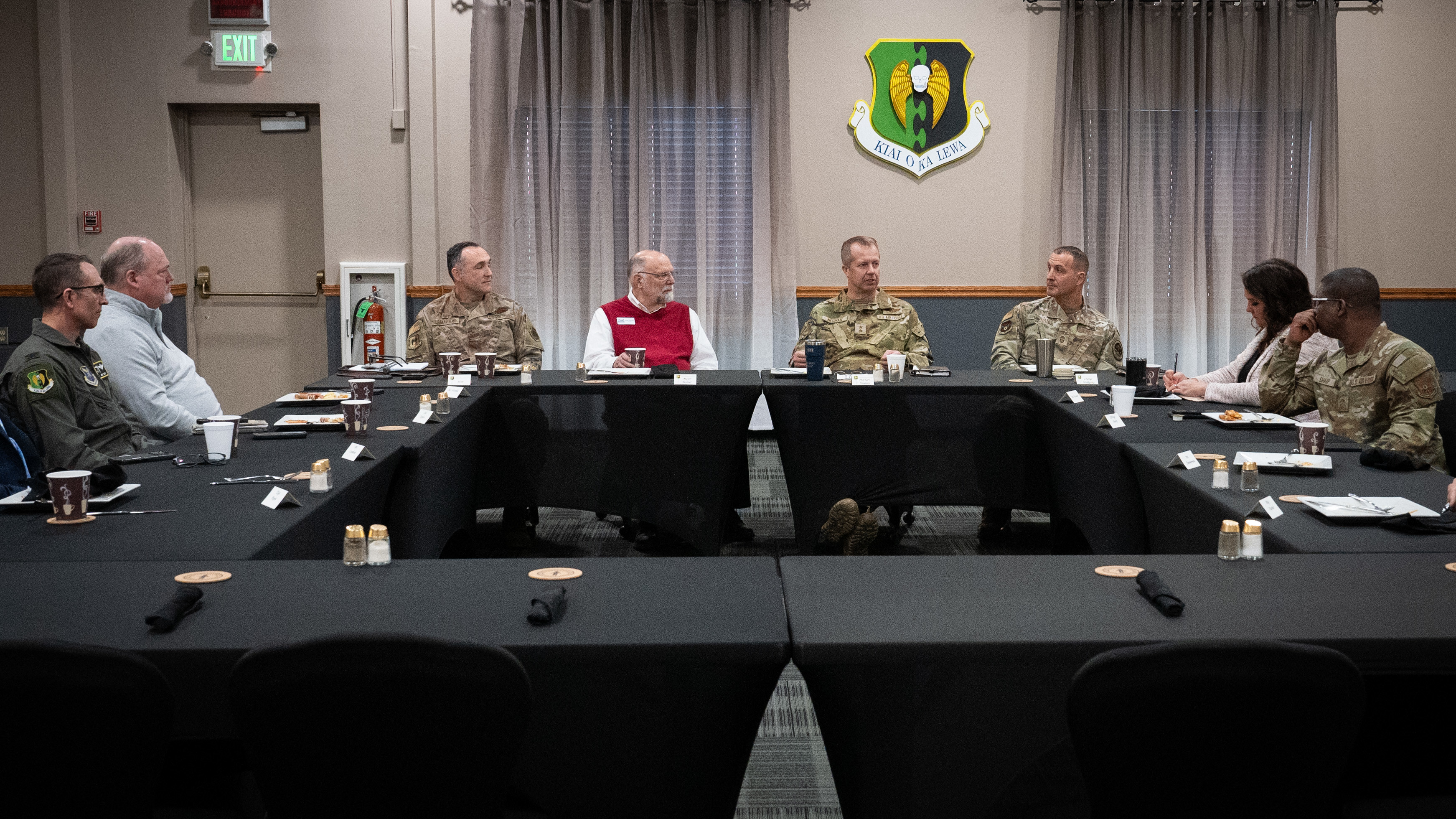 Eighth Air Force command team visits Minot Air Force Base > Minot Air ...