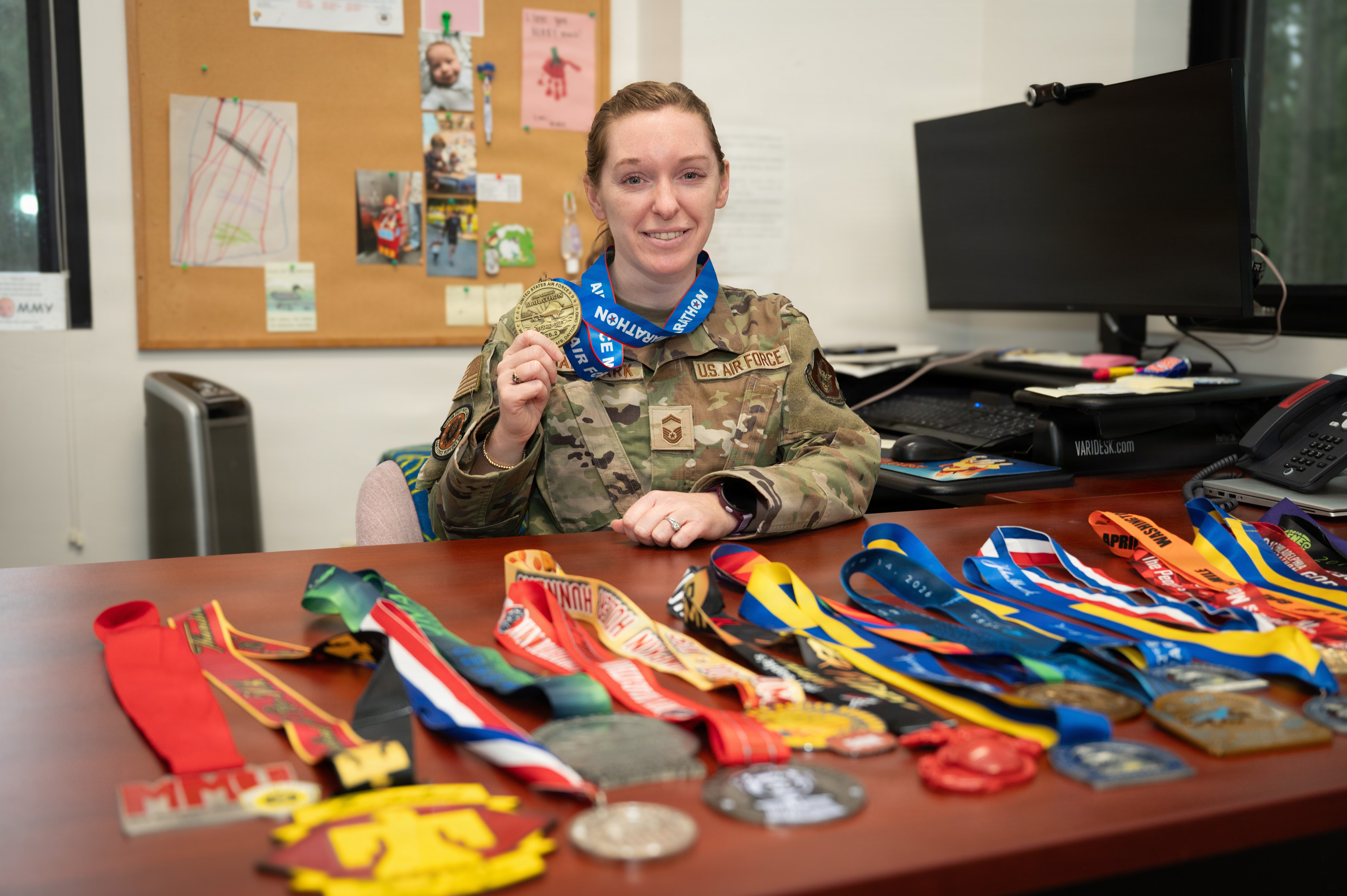 Fit to Fight, Fit to Finish: 18-Time Marathoner Models Air Force ...