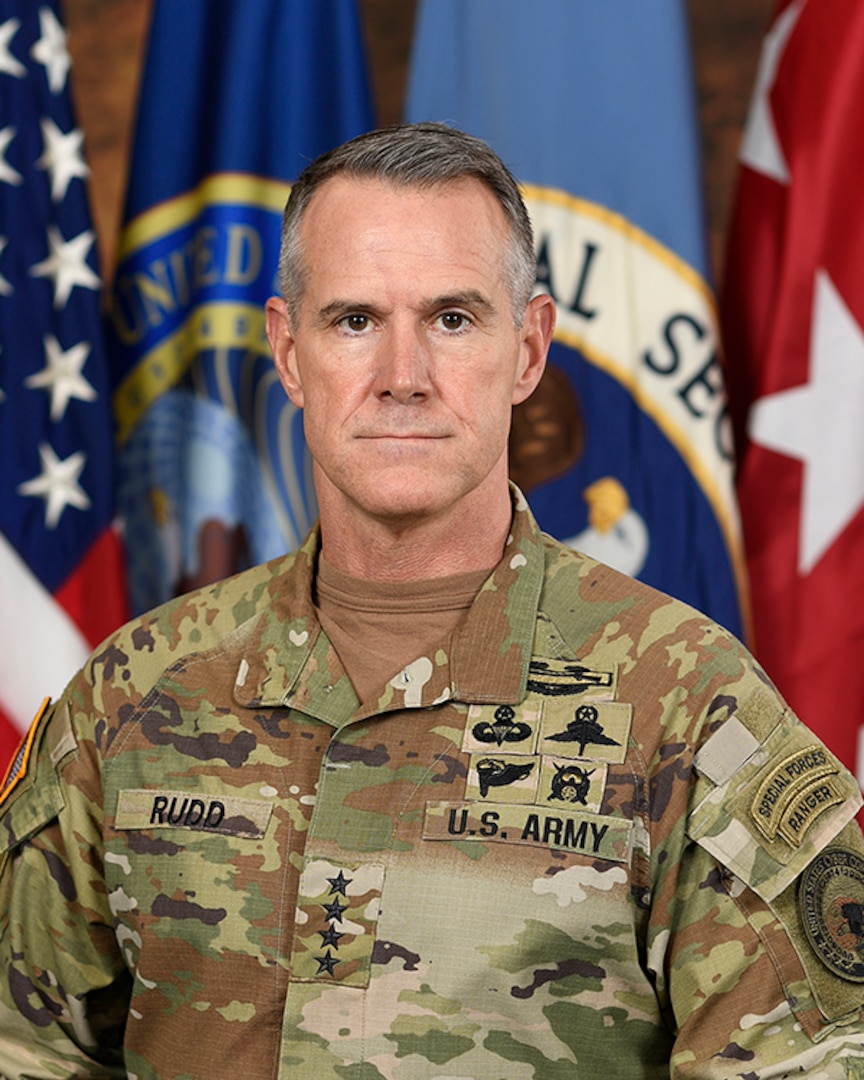 General Joshua M. Rudd, USA > National Security Agency/Central Security ...