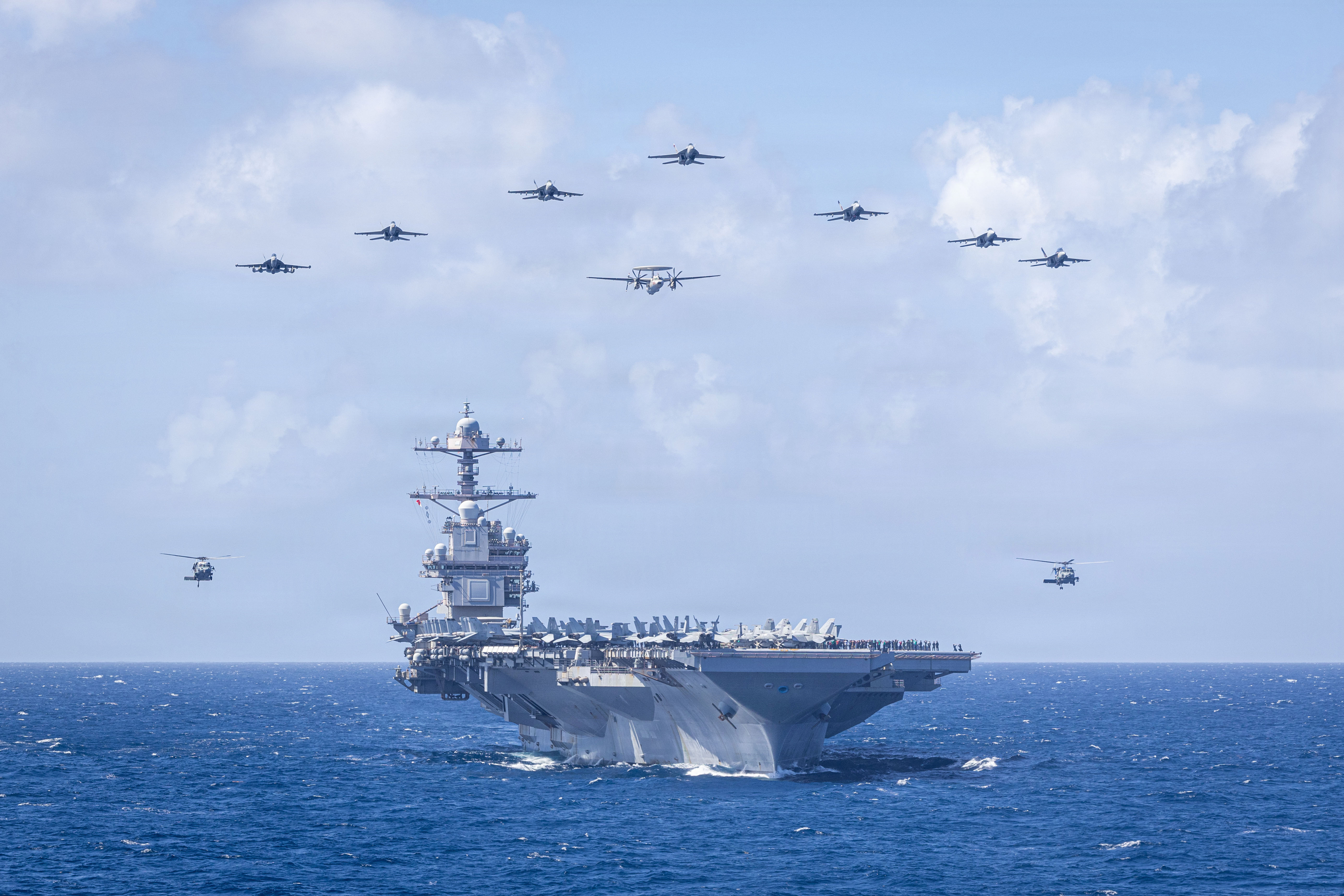 USS Gerald R. Ford Arrives in Split, Croatia > U.S. Naval Forces Europe ...