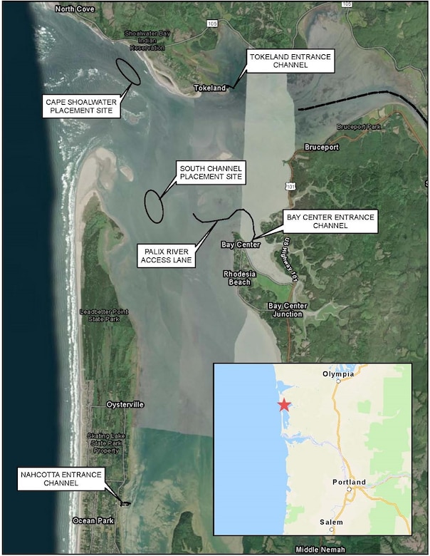 U.S. Army Corps of Engineers begins Willapa Bay maintenance dredging ...