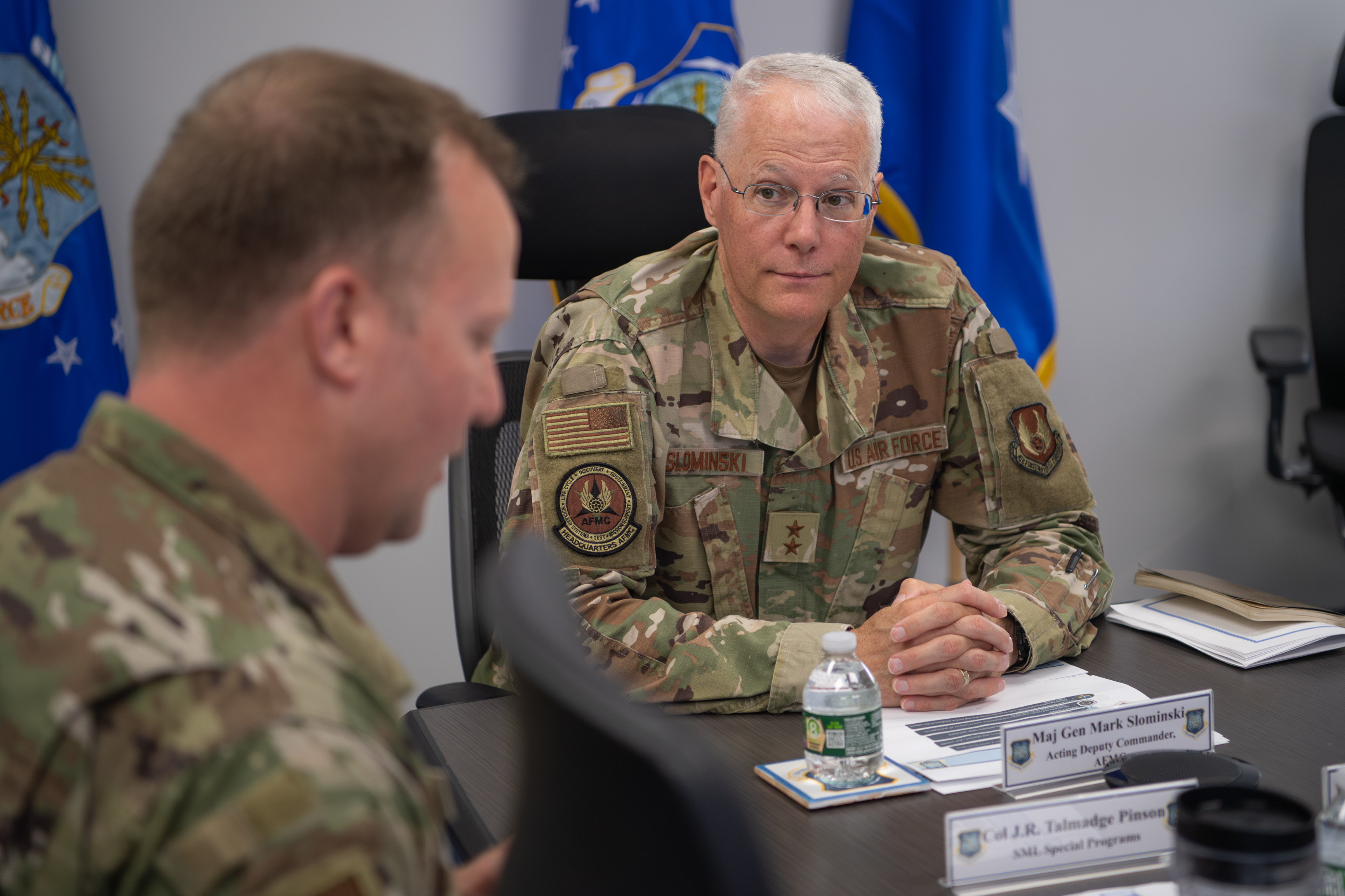 Mobilization assistant to AFMC commander visits Hanscom AFB > Wright ...