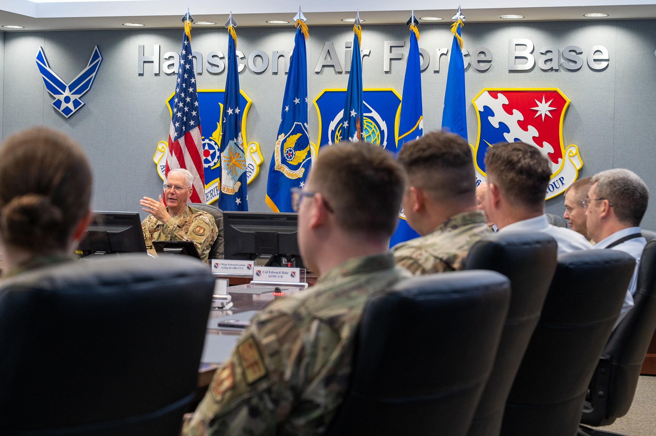 Mobilization assistant to AFMC commander visits Hanscom AFB > Wright ...